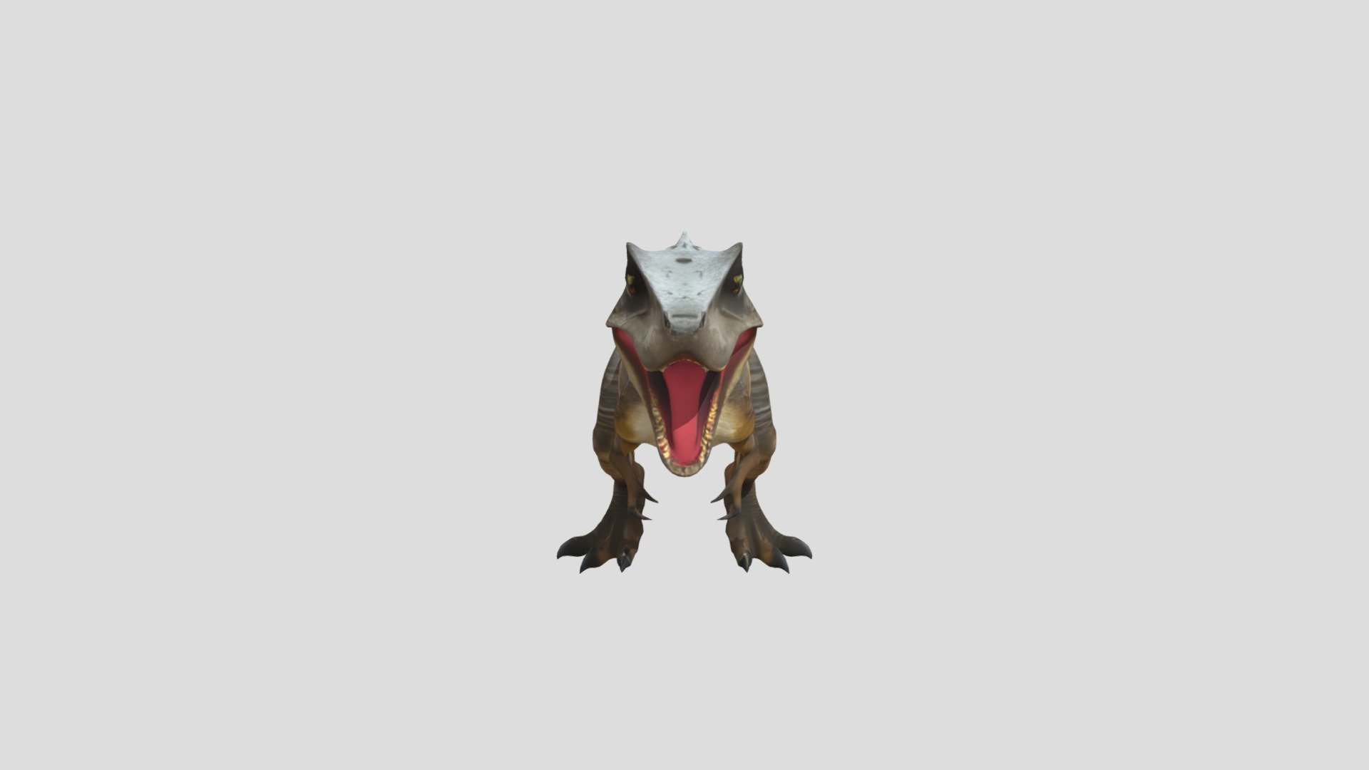 Realistic 3D Dinosaur Model | High-Quality - Download Free 3D model by ...
