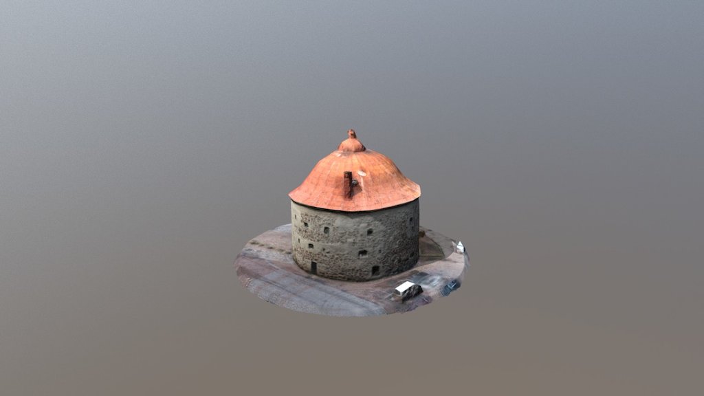 Round Tower (LowPoly) - Download Free 3D model by yanpogutsa [a3ffbb8 ...