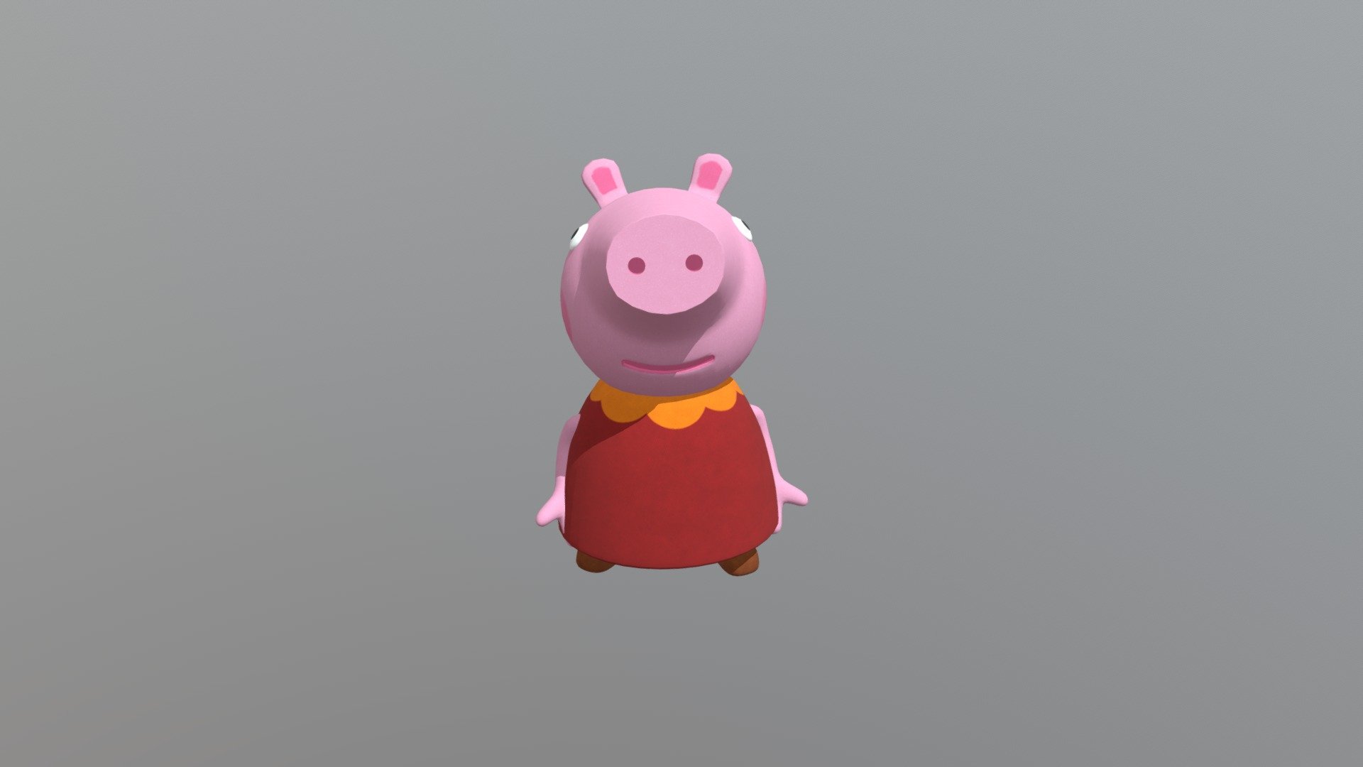 Peppa Dying Animated_2 - 3D model by yuanzhoh [a40019a] - Sketchfab