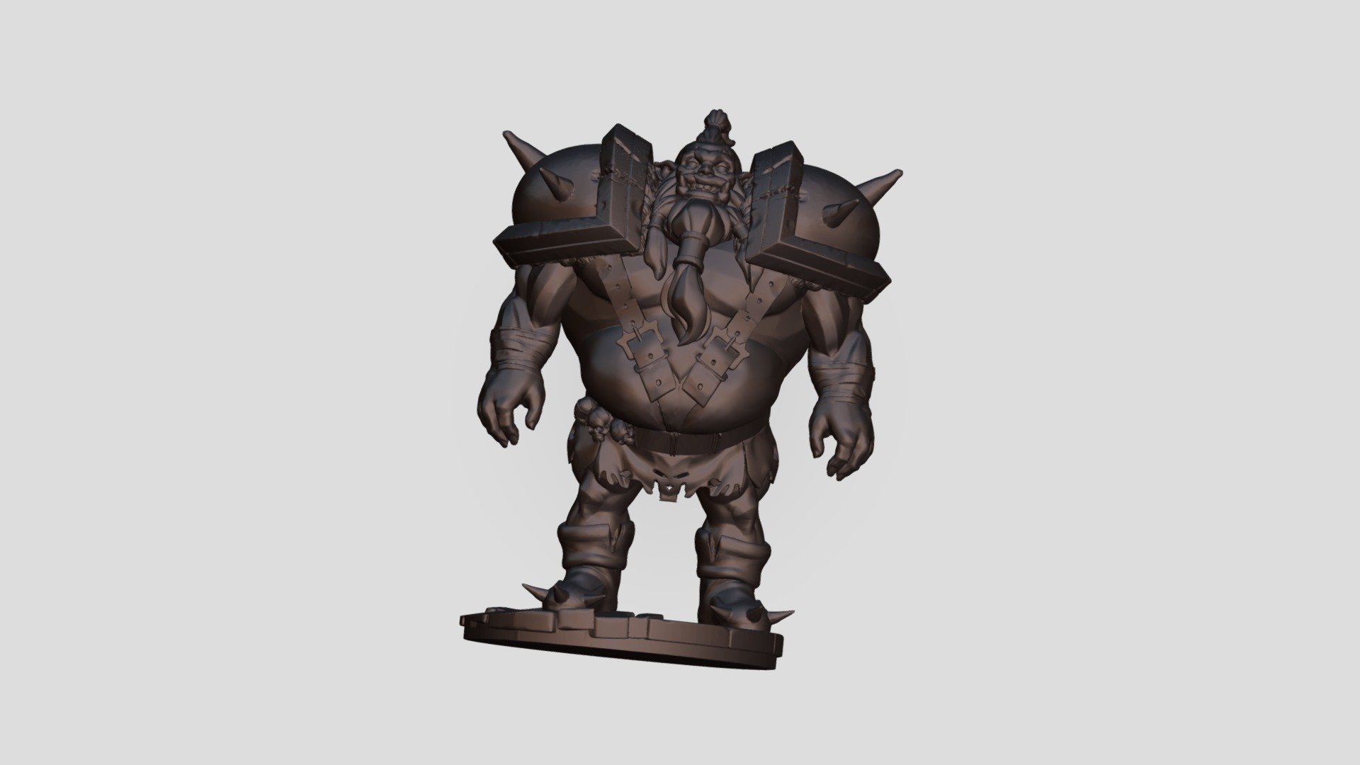 ORC- neutral pose - 3D model by ArturAlvesArts [a4003be] - Sketchfab