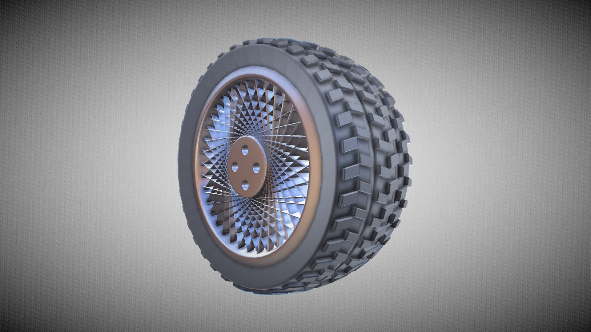 3D wheel concept (4wd model) - Download Free 3D model by bendjama1986 ...