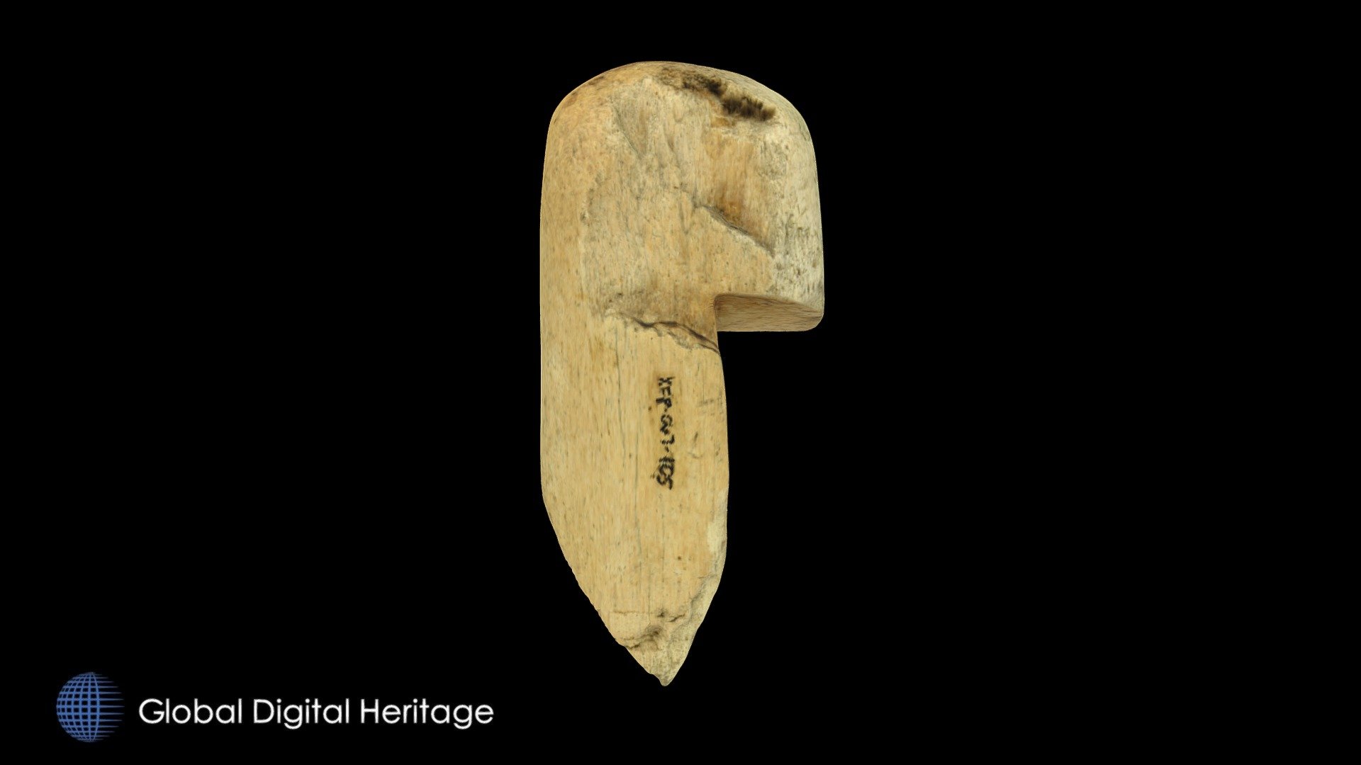 XFP-067 Bone Tool, Sanak Island, Alaska - Download Free 3D model by ...