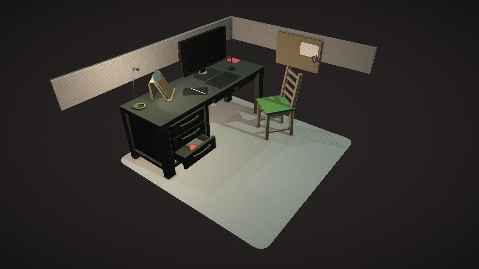 Some drafts from my room - Download Free 3D model by Wilin_Amaurea ...