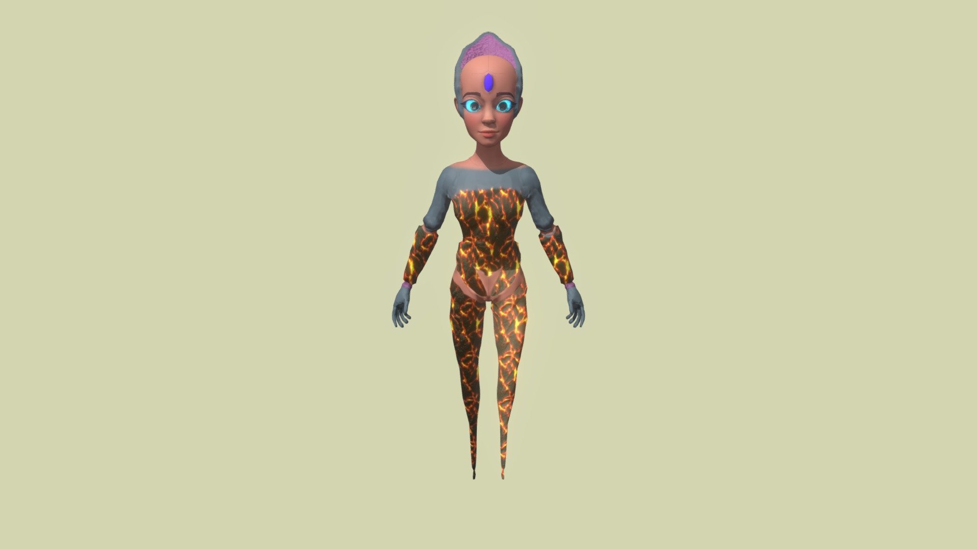 3D Char - 3D model by rickyfoline [a405c82] - Sketchfab