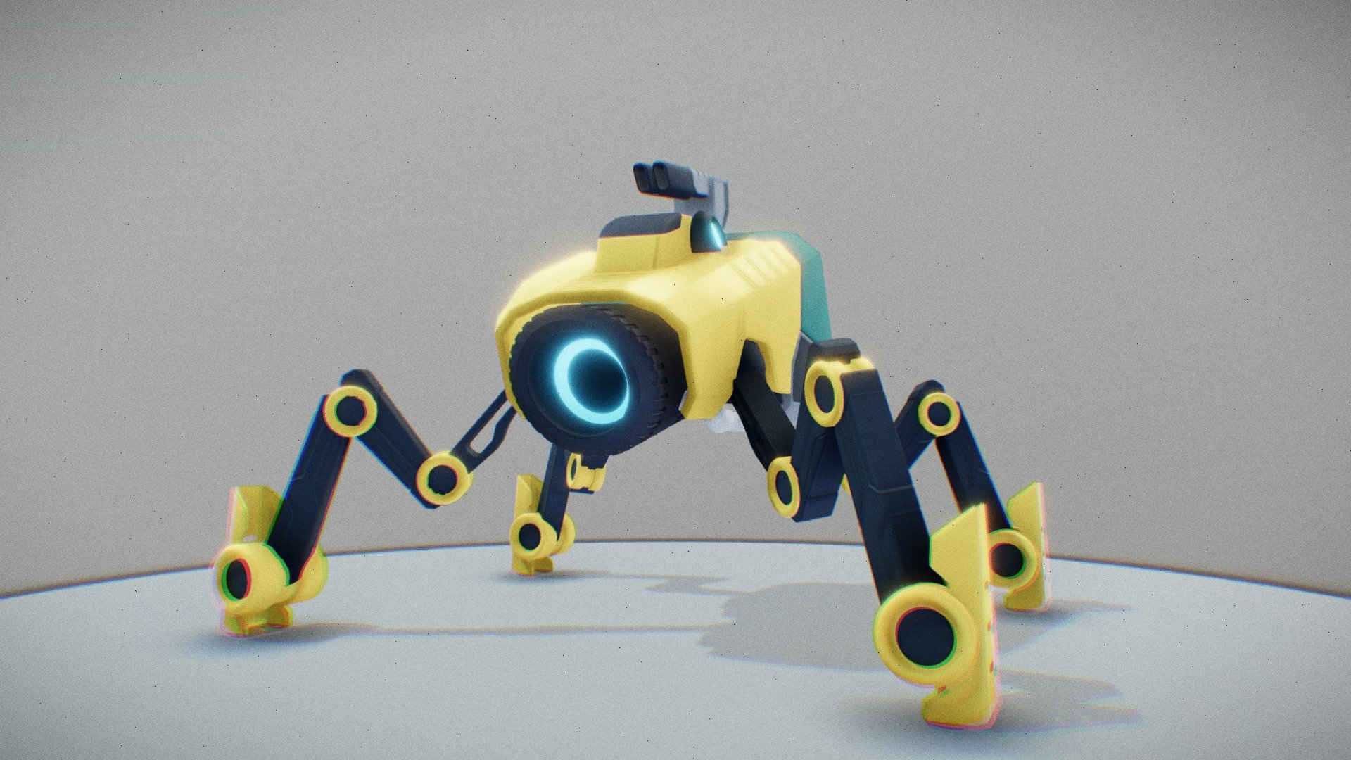 SPIDER ROBOT [Free] - Download Free 3D model by Legend (@Legend_01 ...