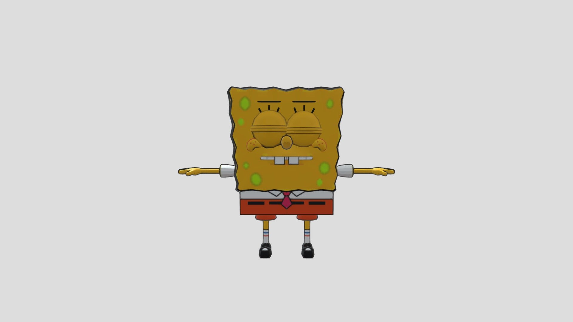 Tscp Sponge Bob Nicktoons 2014 Rebrand - Download Free 3D model by ...