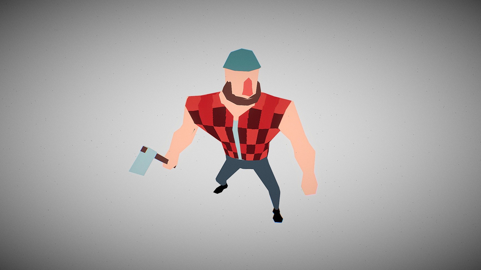 Low-Poly Character - 3D model by Diogo Zirke (@diogozirke) [a408733 ...