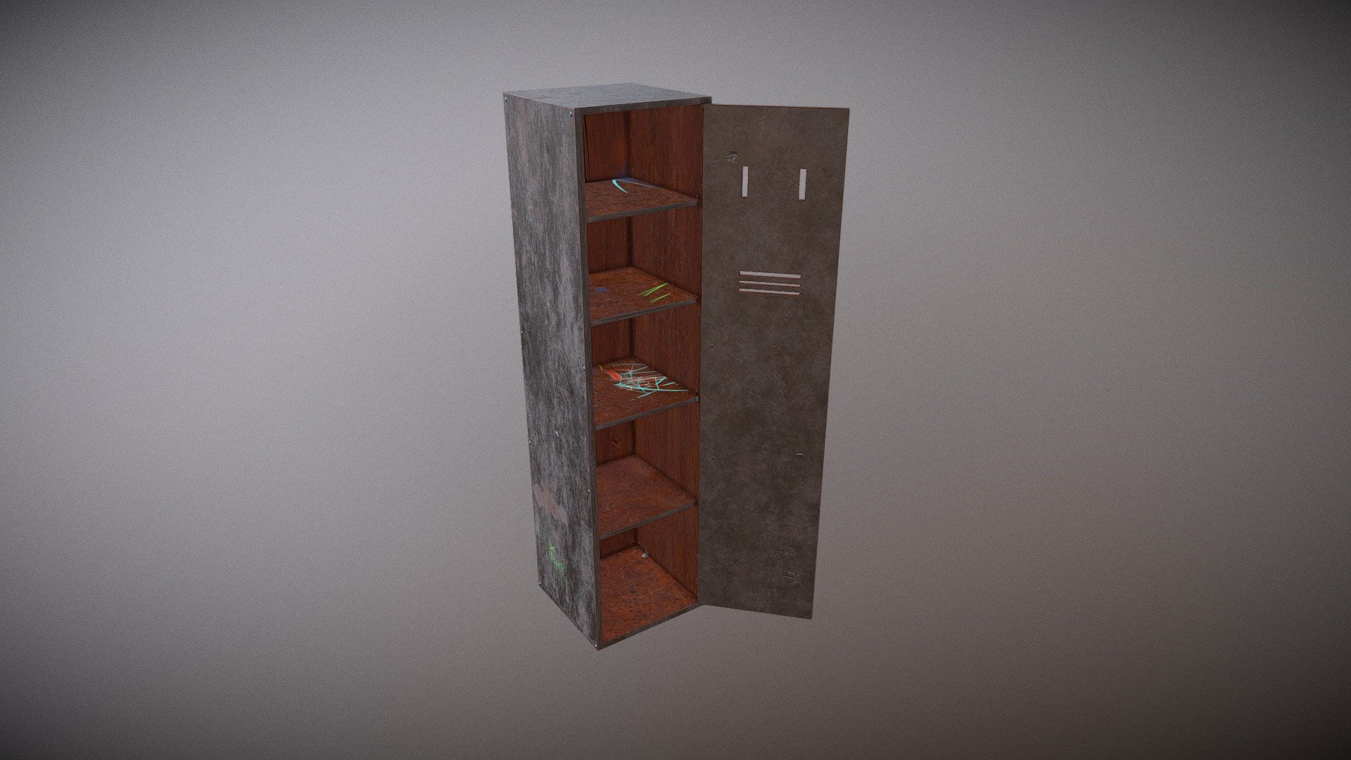 Locker Dirty - Low Poly - [FREE] - Download Free 3D model by Jesus ...