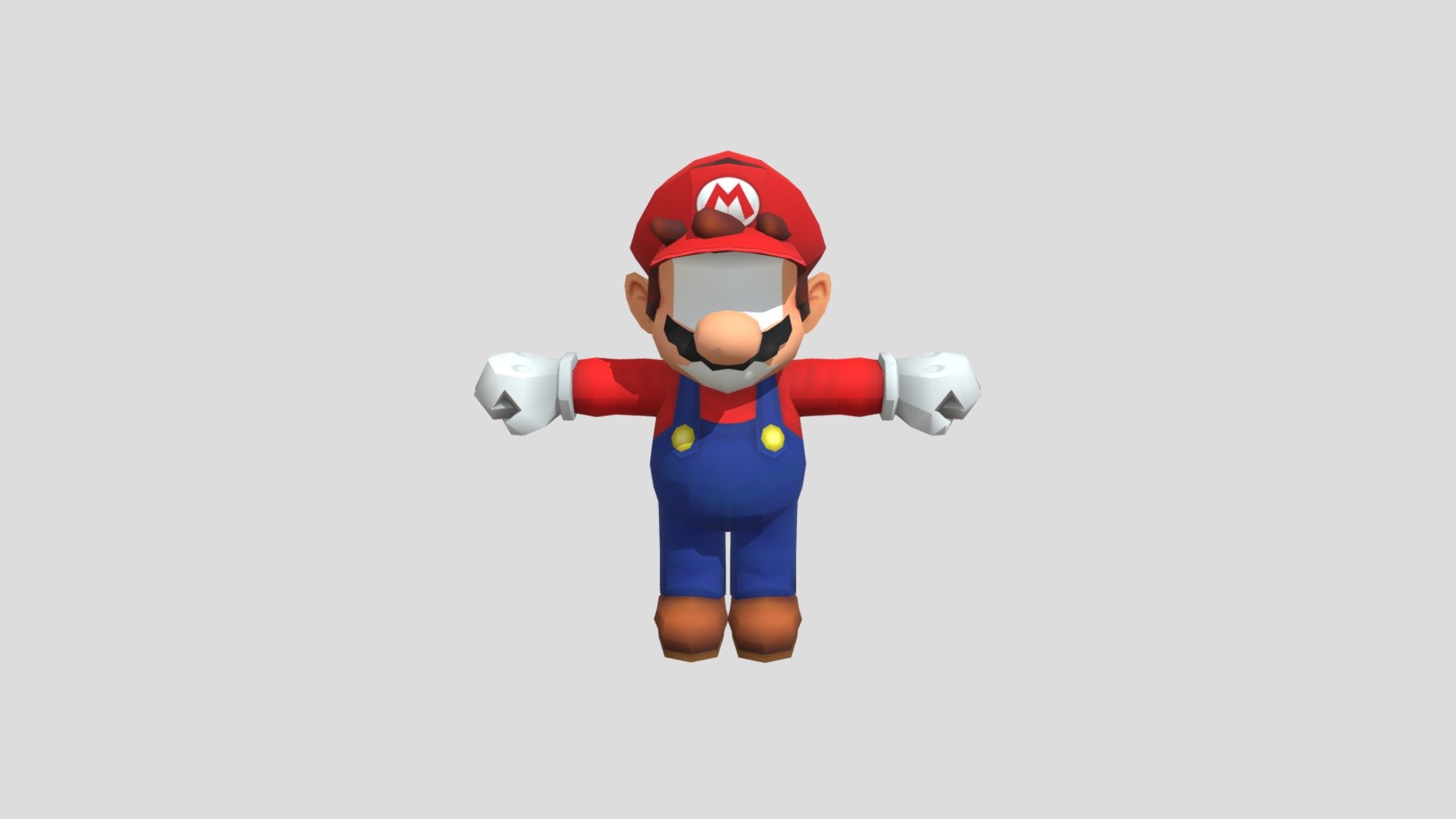 Mario - Download Free 3D model by naviogutierrezdavid [a408eaa] - Sketchfab