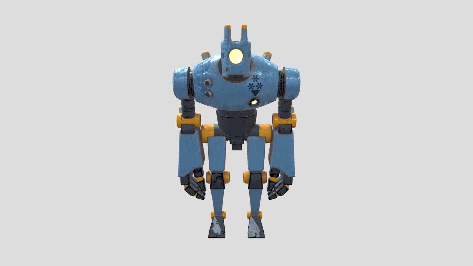 GOLEM ROBOT - 3D model by pichi_57ad [a409a2d] - Sketchfab