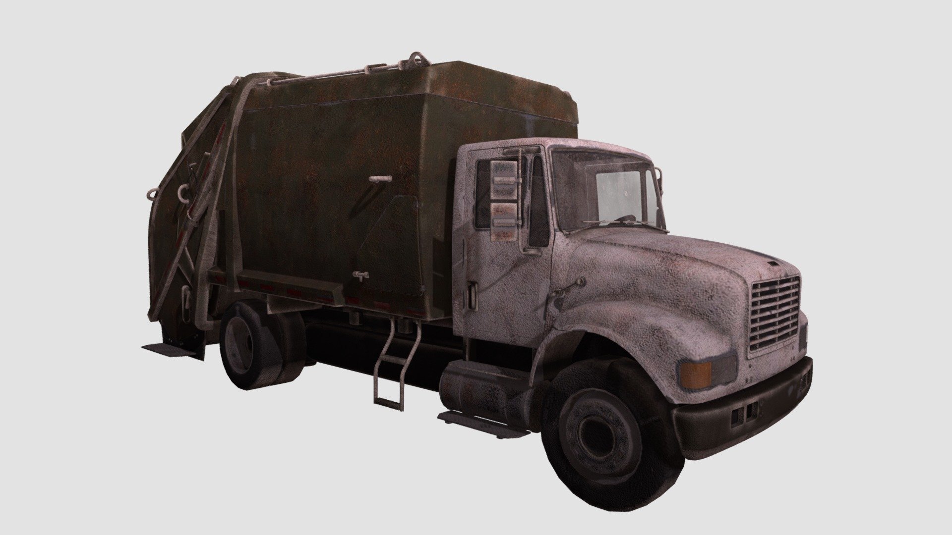 destroyed truck - Buy Royalty Free 3D model by Evermotion [a40aad9 ...