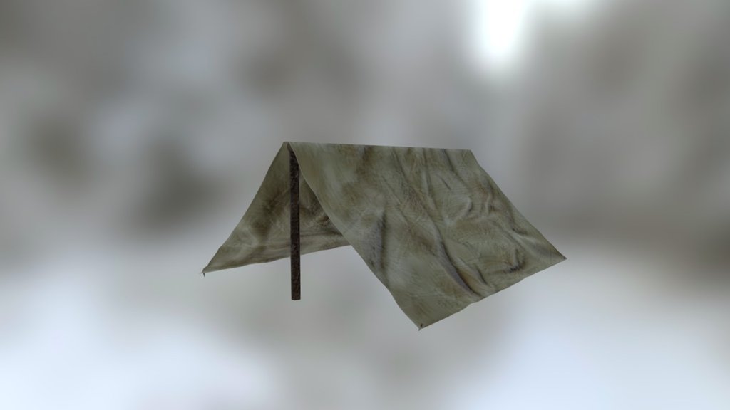 Post Apocalyptic Tent - 3D model by Annette Tojar (@atojar) [a40b338 ...