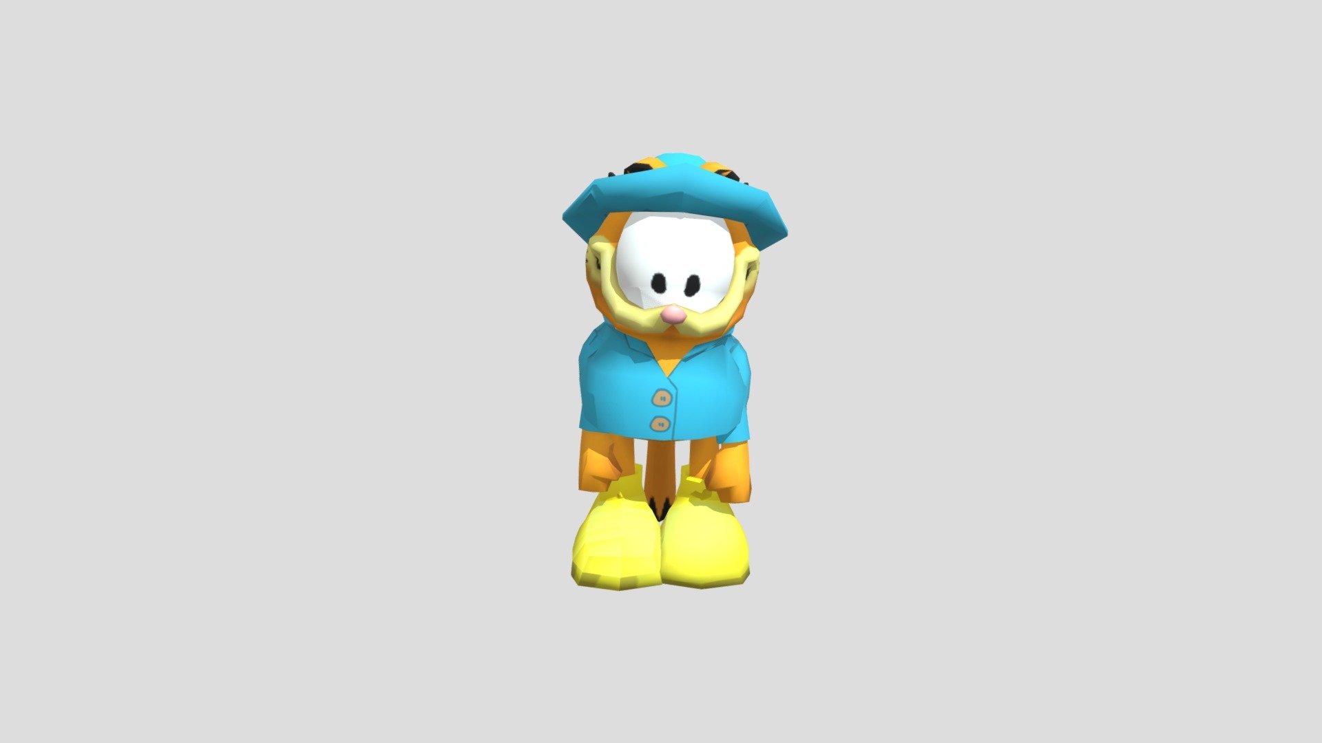 Mobile - Garfields Escape - Garfield - 3D model by DW-Legend [a40b946 ...