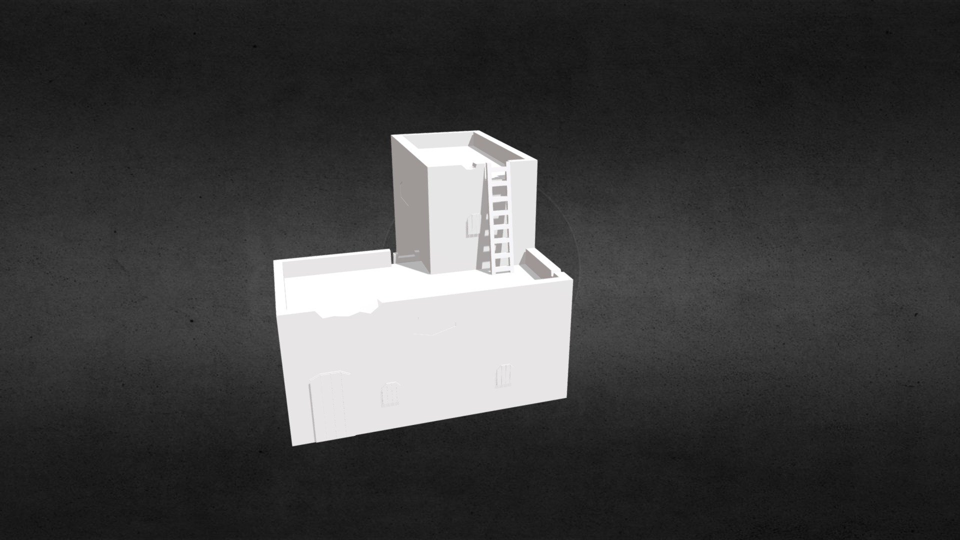WW2 Desert House - Download Free 3D model by TheRealZila [a40bbb2 ...