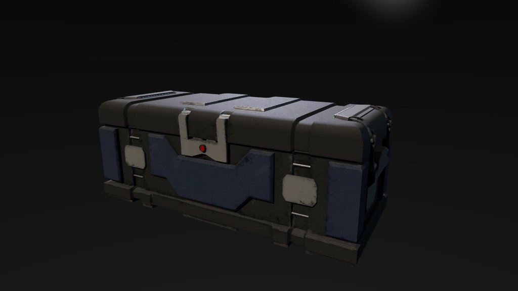 Equipment Crate - 3D model by Kyle_Dail [a40bbd7] - Sketchfab