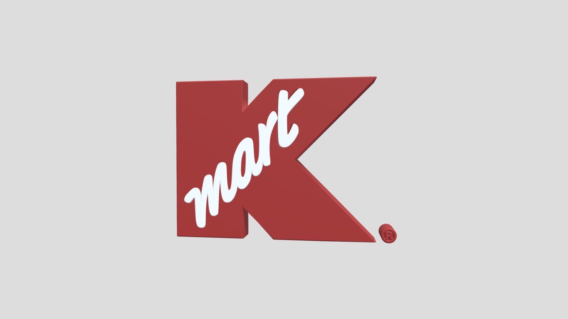 Kmart Logo (1990) - Download Free 3D model by Wesds (@petuniaprophecy33 ...