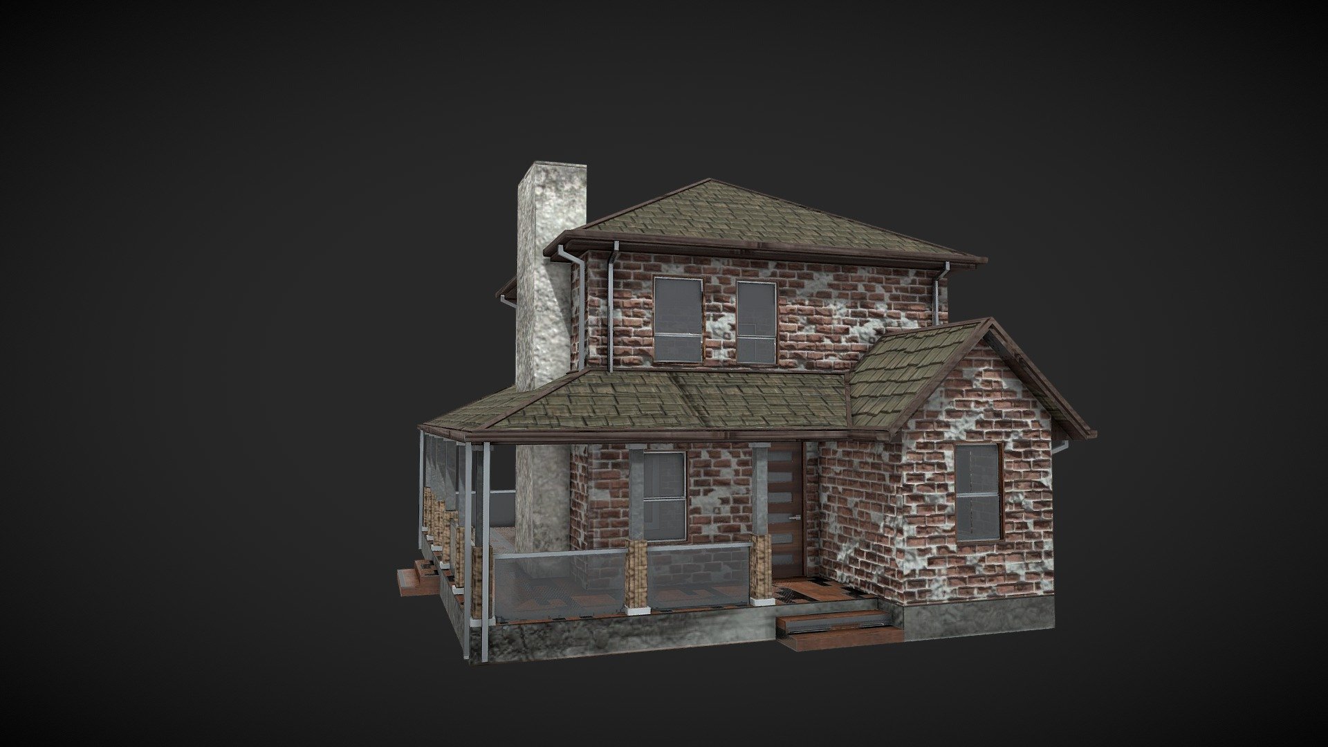 House Lowpoly - 3D model by JVS RISHIKESH (@RISHIKESH-PORTFOLIO ...