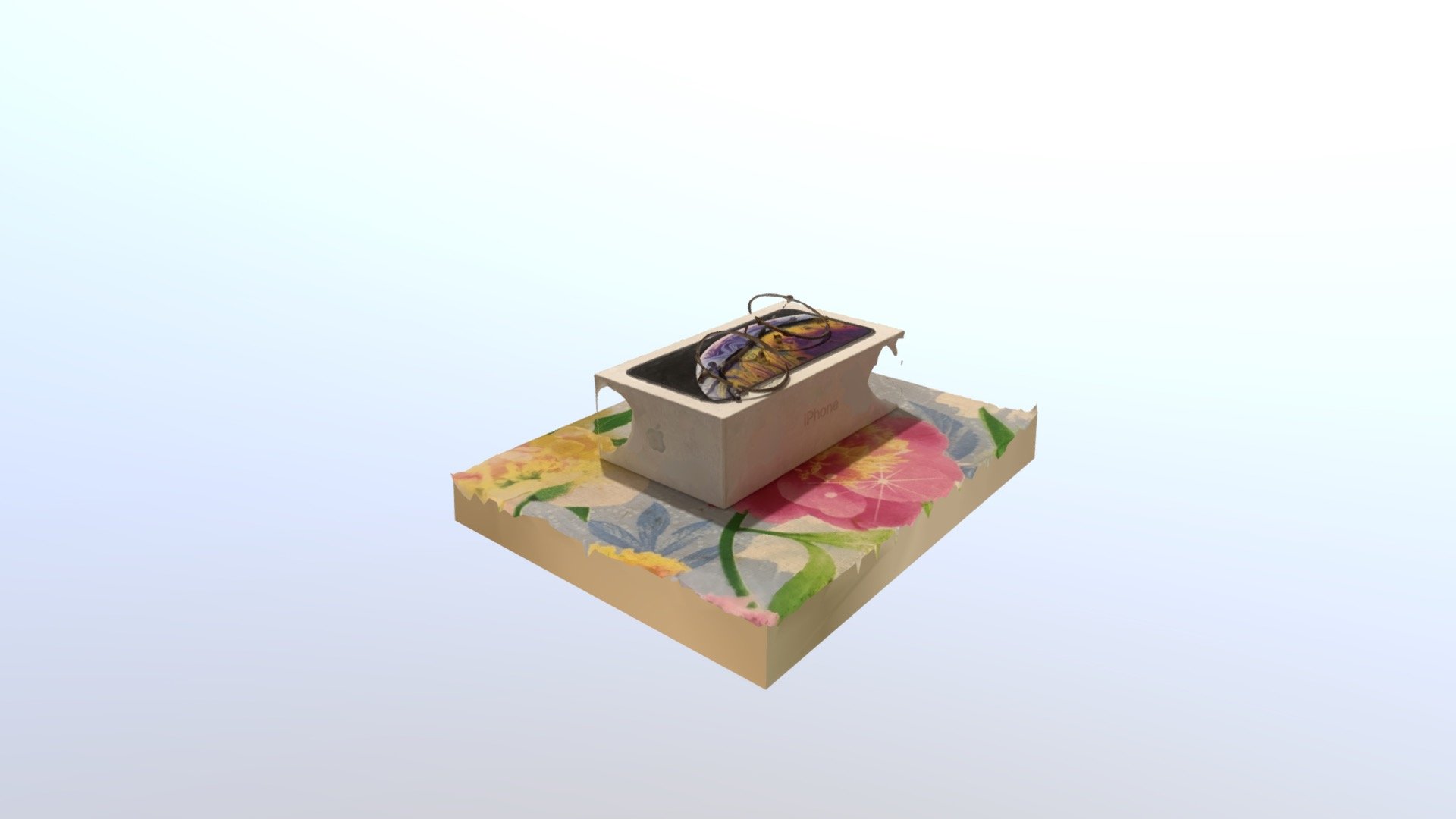IPHONE XS BOX SCAN - Download Free 3D model by sli211 [a4110fc] - Sketchfab
