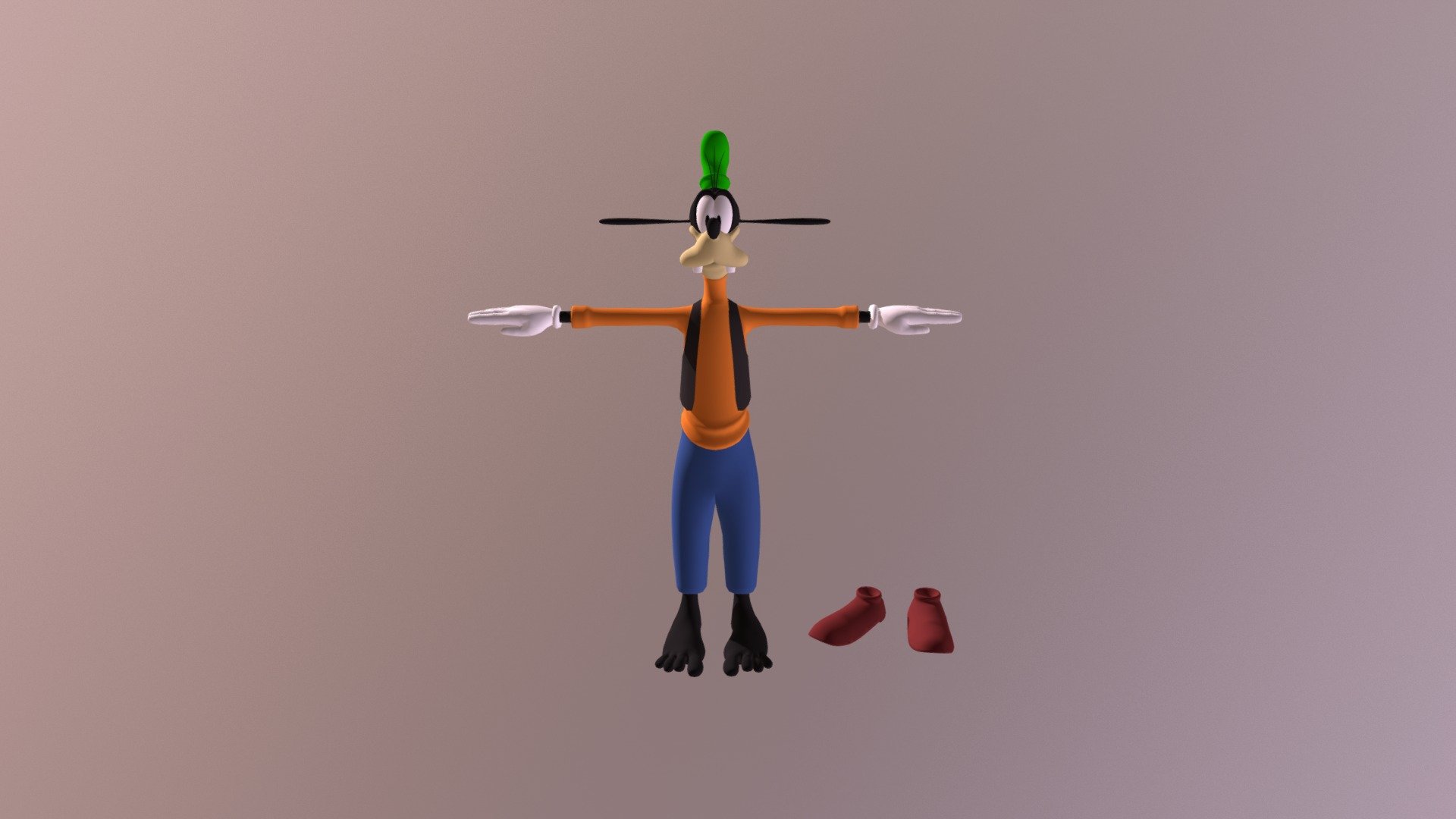 Goofy - 3D model by Duke317 [a413691] - Sketchfab