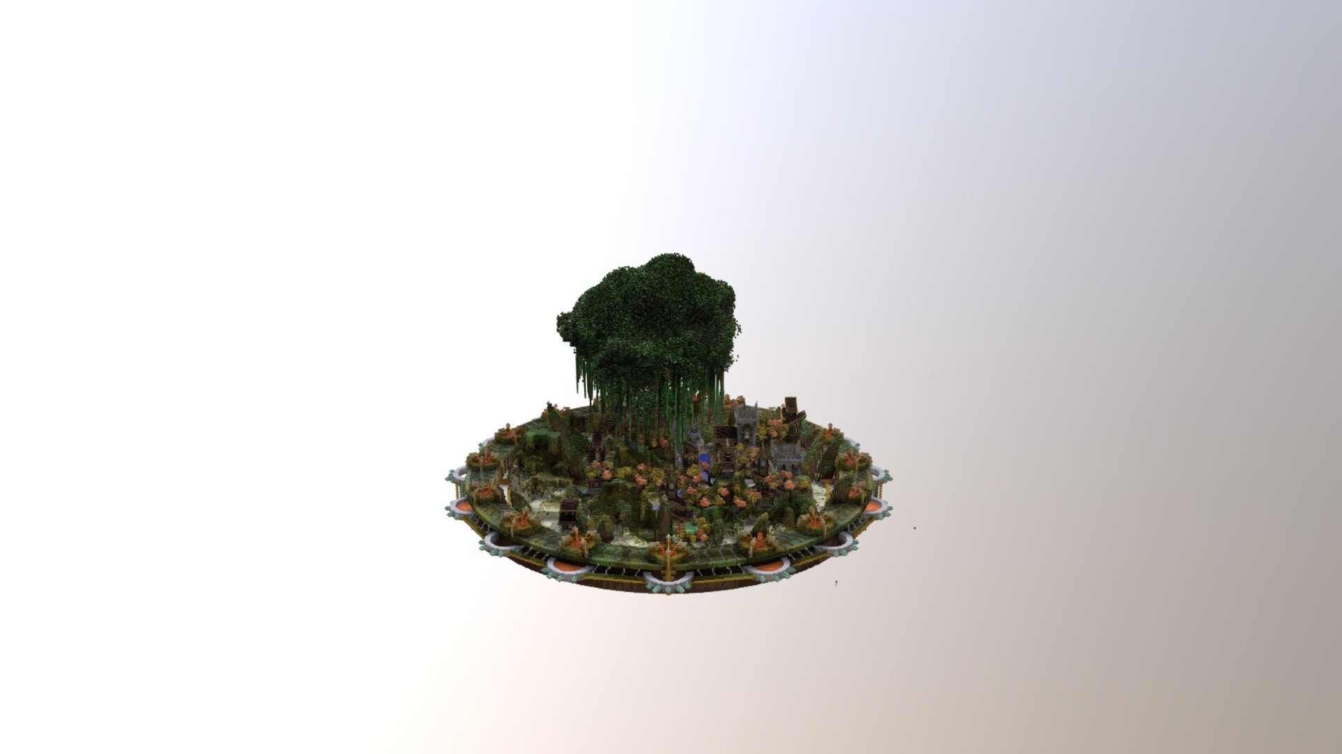 Terra#1 Skywars Hub - 3D model by Builds (@KAZYAN) [a414685] - Sketchfab