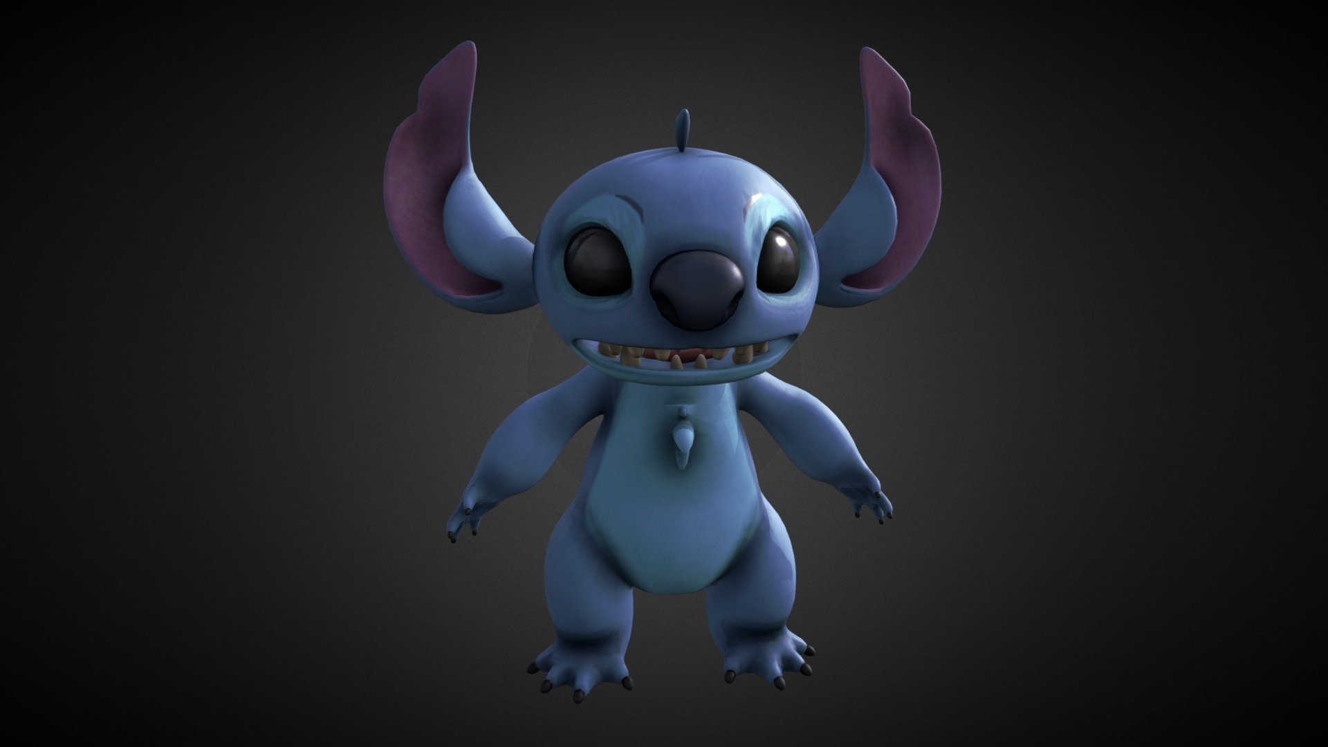 Stitch - 3D model by Lea_villeneuve [a414cc6] - Sketchfab