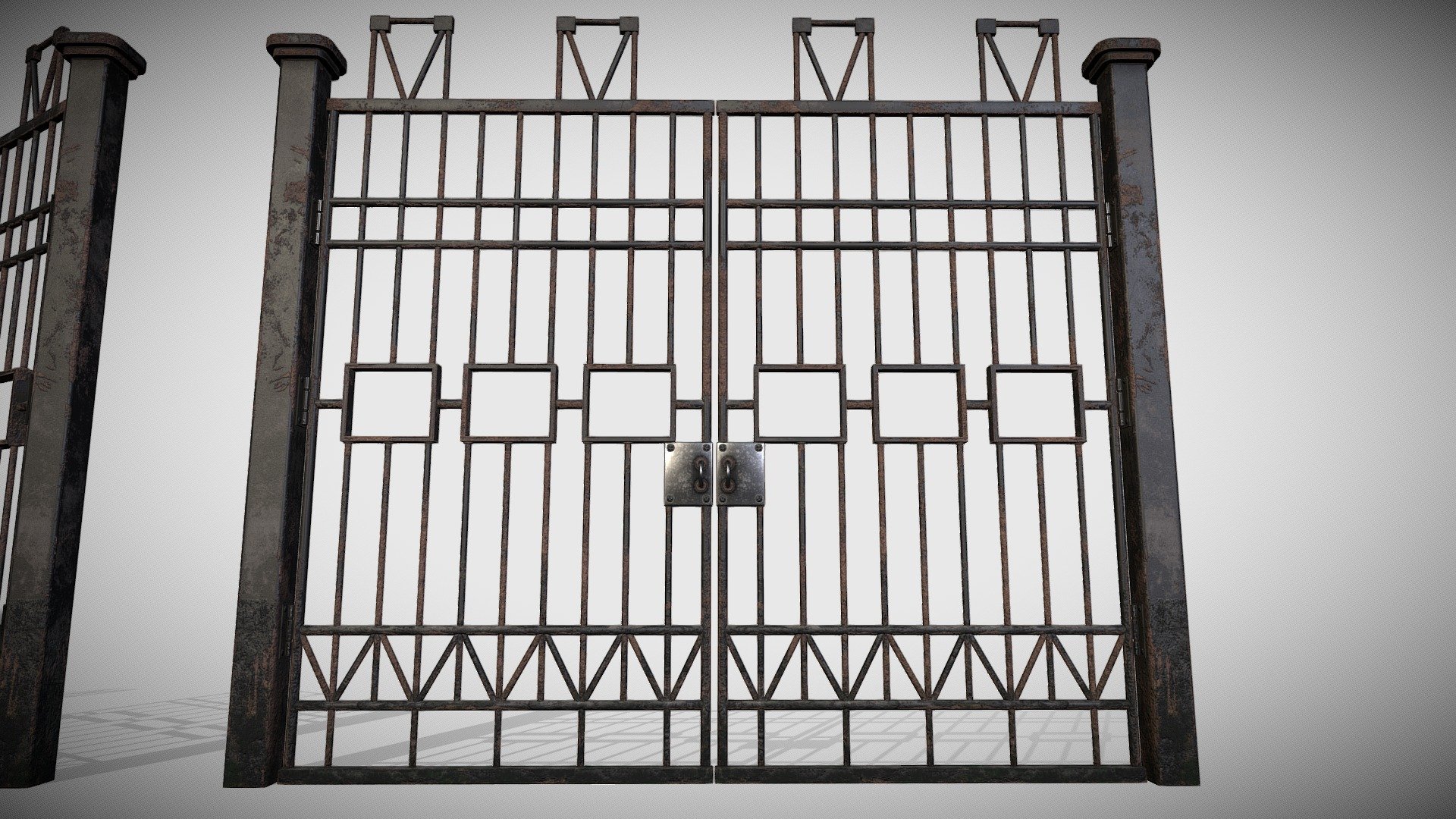 Door_ Metal_ Old - 17MB - Download Free 3D model by Mehdi Shahsavan ...