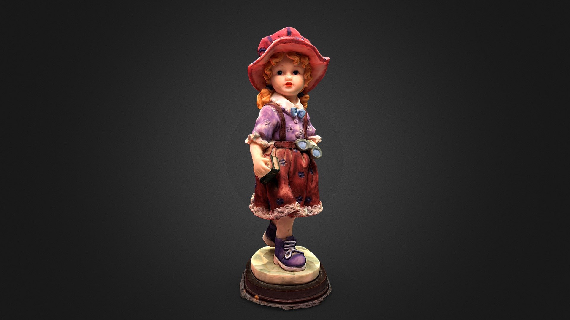Doll statue - Download Free 3D model by dianash [a415605] - Sketchfab