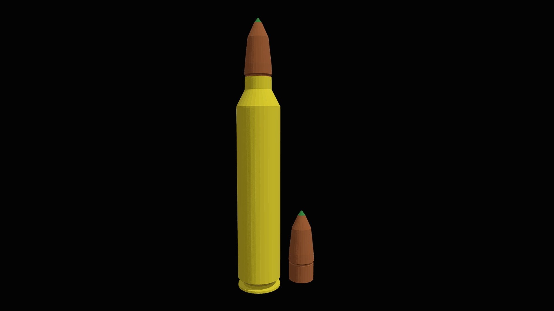 5.56_lowpoly Bullet - Download Free 3D model by sean24 [a416629 ...
