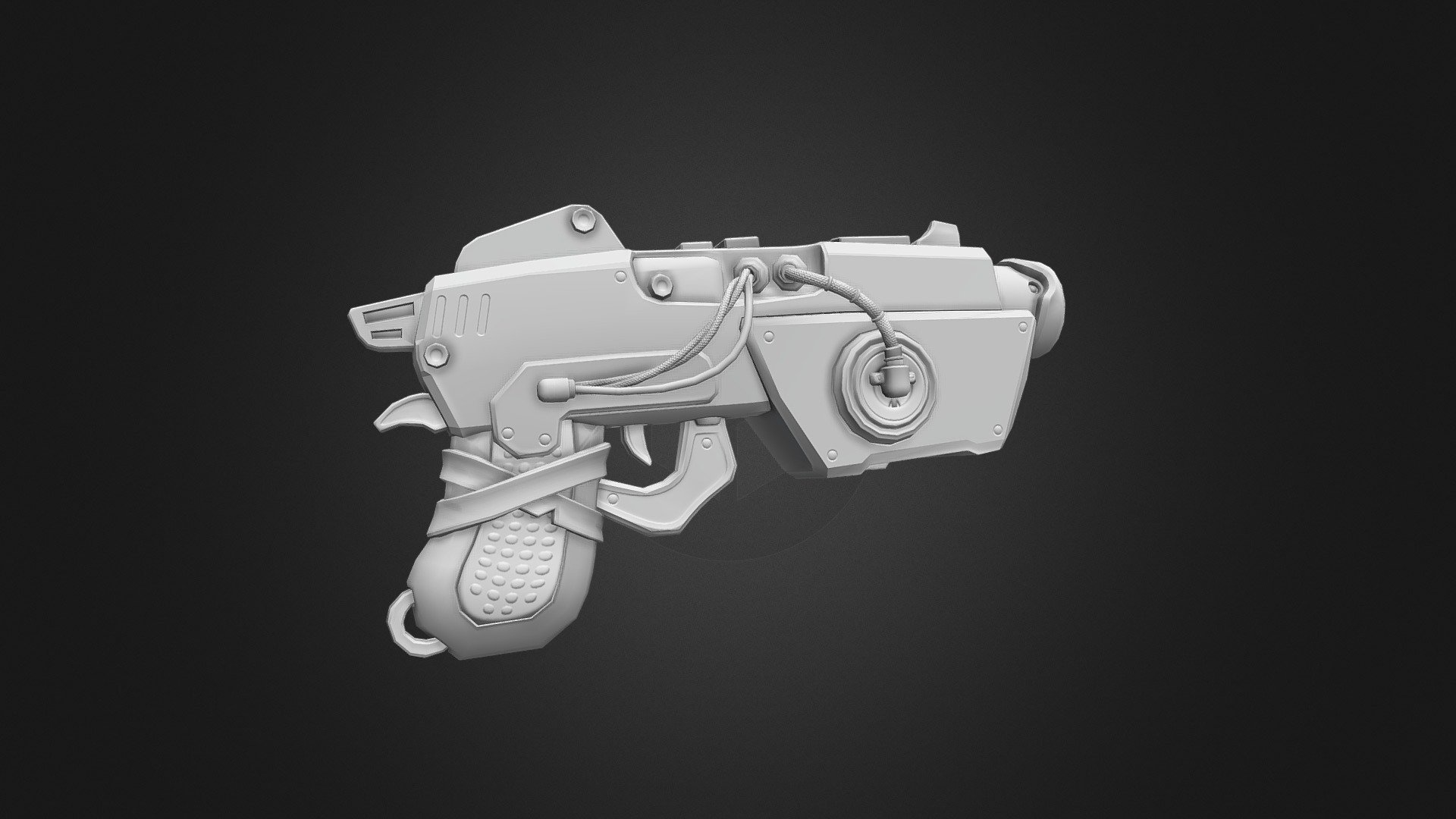 Plasma Gun - Download Free 3D model by antonbelyaev [a41686b] - Sketchfab