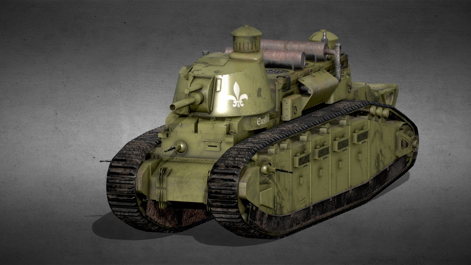 Char 2C FCM 2C Download Free 3D Model By Ravrt brzozaaa a4169ee