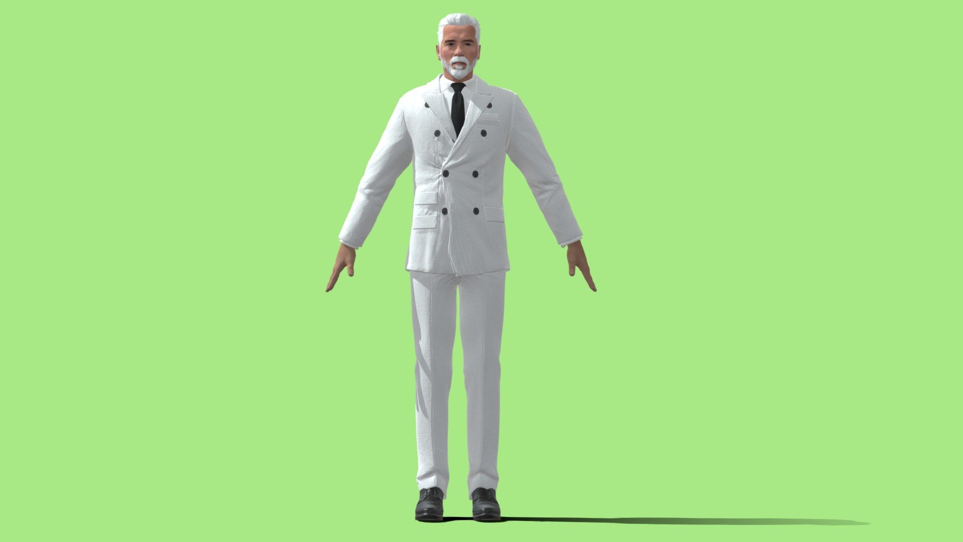 old man - 3D model by 3dpassion.net [a41720e] - Sketchfab