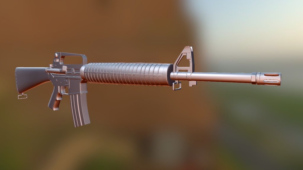 M16A3 - Download Free 3D model by TN_Nomad [a418ebe] - Sketchfab