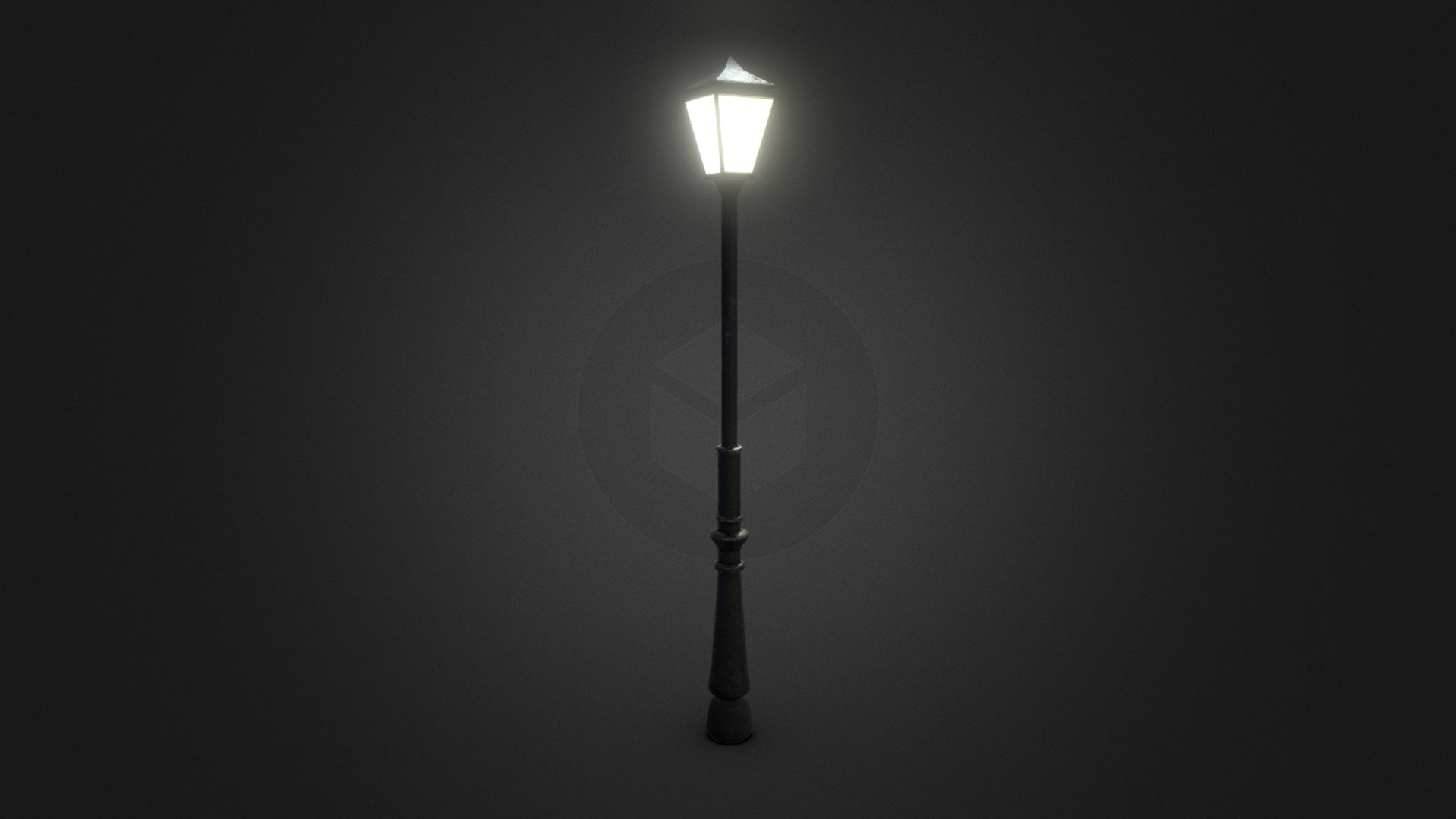 Simple Street Lamp - Download Free 3D model by KawaiiManami ...
