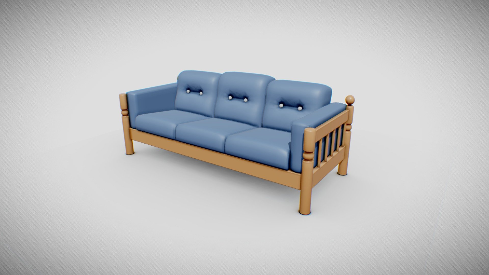 Stylized sofa_06 - Buy Royalty Free 3D model by TankStorm [a41aa25] - Sketchfab Store