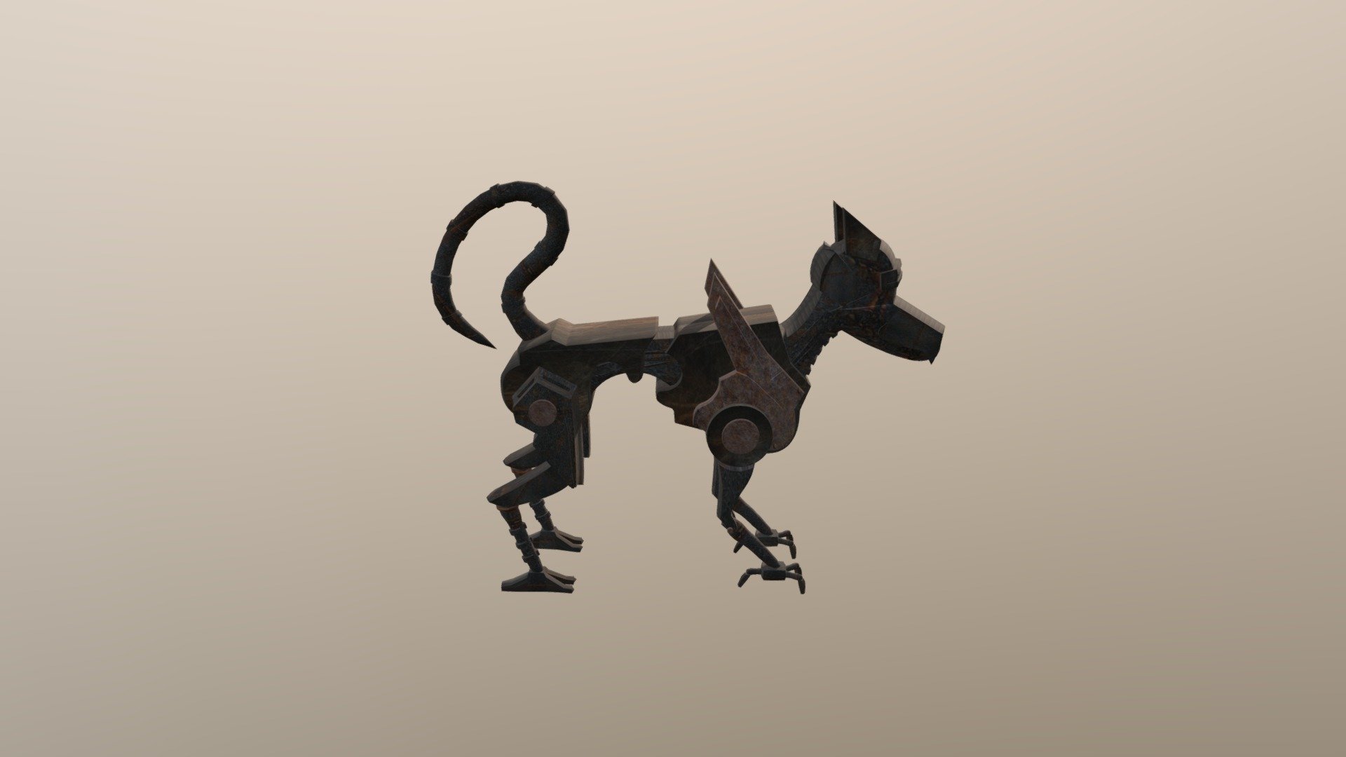 PERRO ROBOT - 3D model by juanzaruma [a41ade8] - Sketchfab