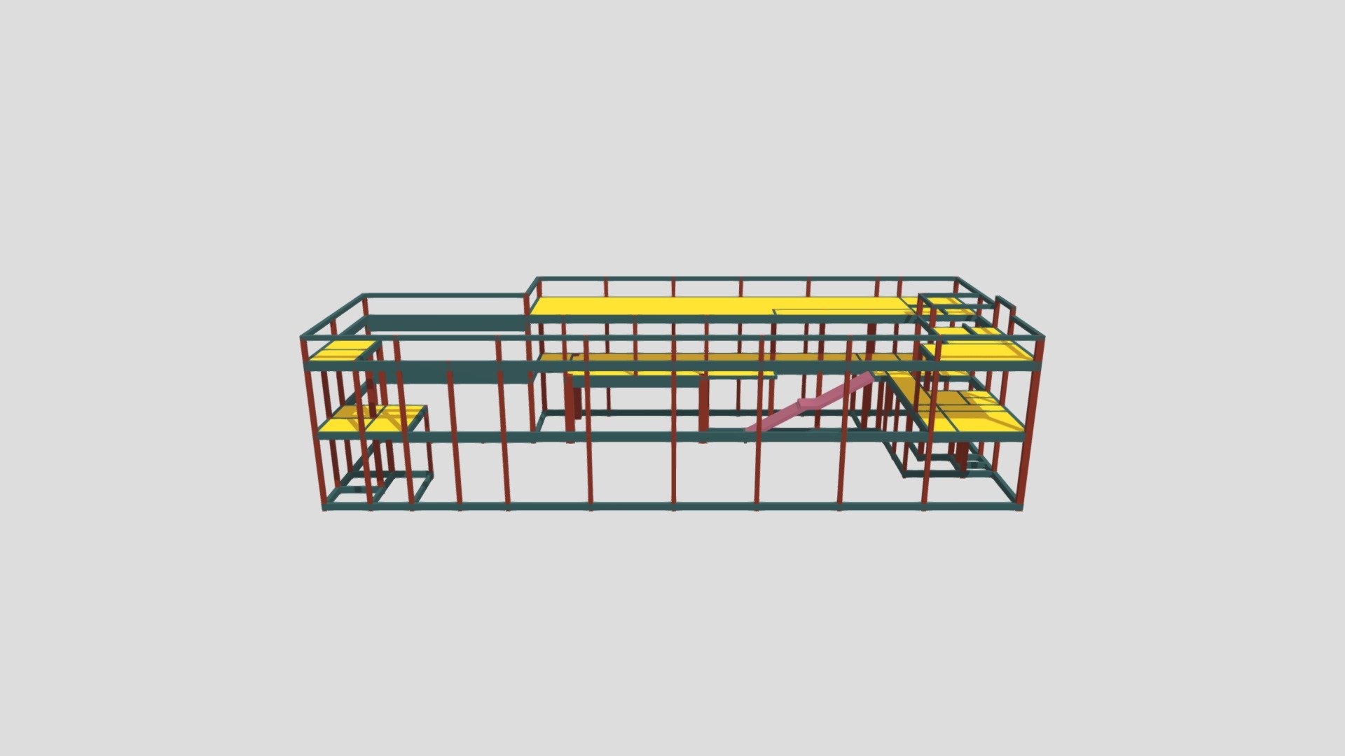 ESTRUTURAL BARRACÃO JOKA - 3D model by jamilreis [a41bd04] - Sketchfab
