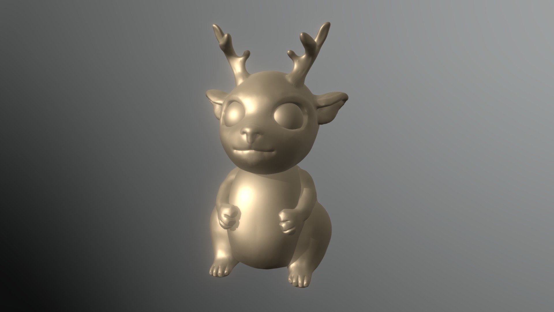 Deer - 3D model by NNANN [a41c185] - Sketchfab