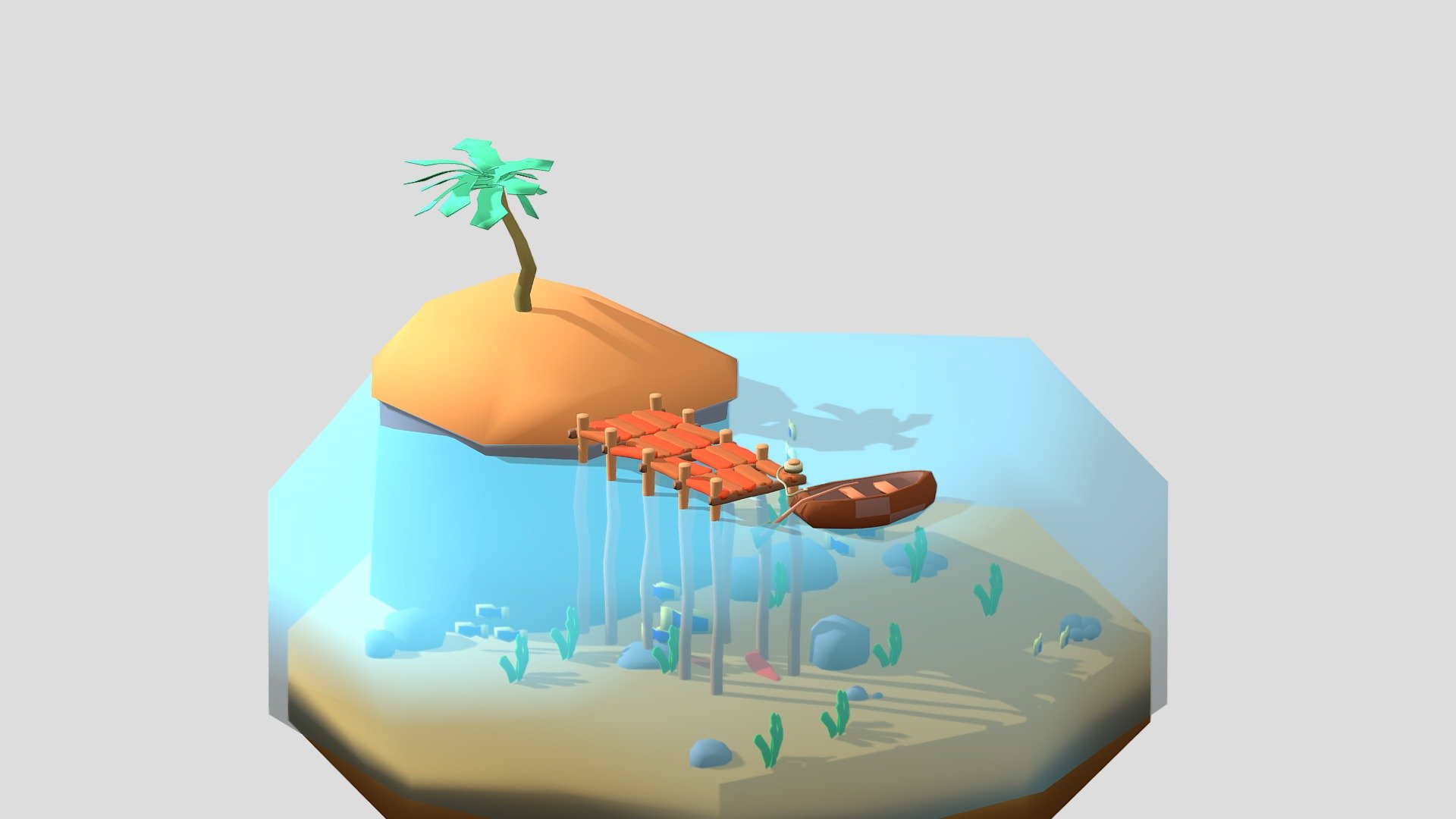 Island Low Poly - Download Free 3D model by C. Anastasiadis (@bagatir ...