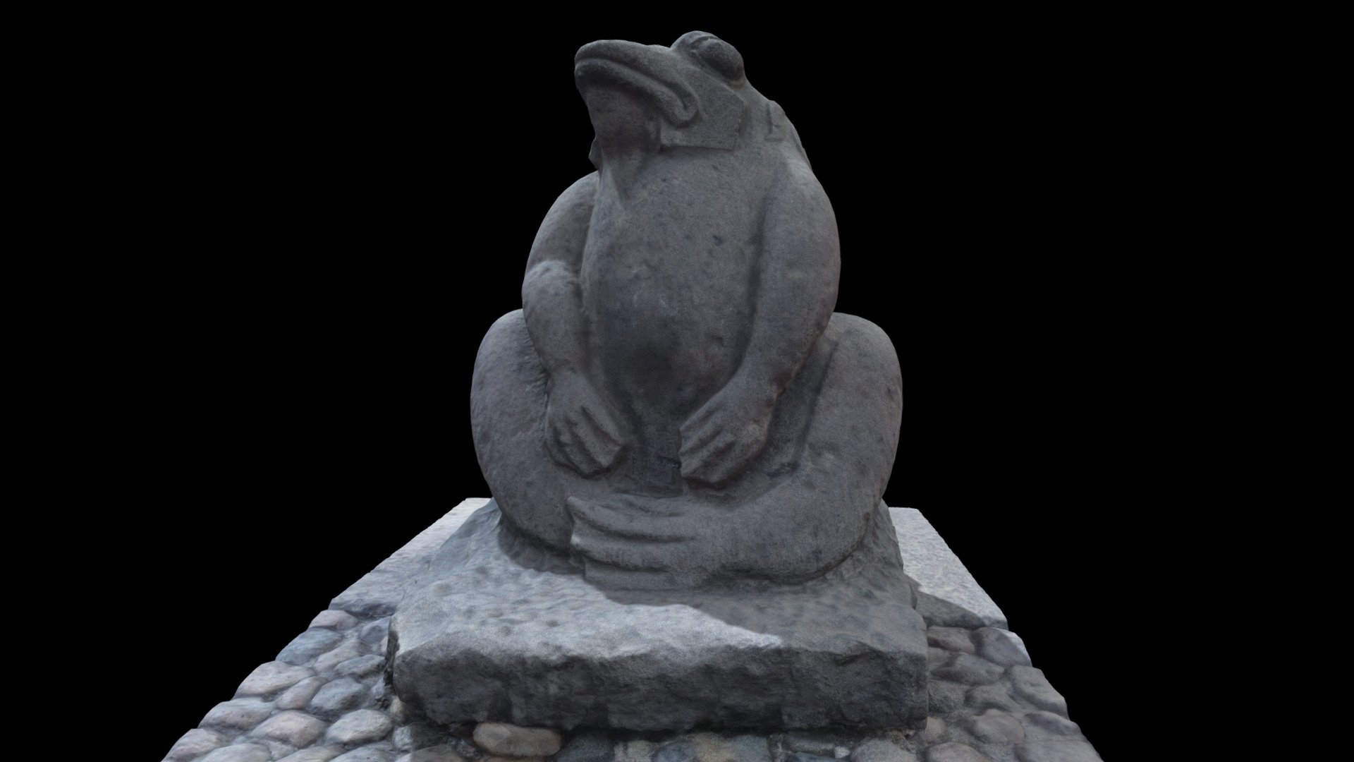 Modelo 3d de escultura de Rana - 3D model by schce [a41d868] - Sketchfab
