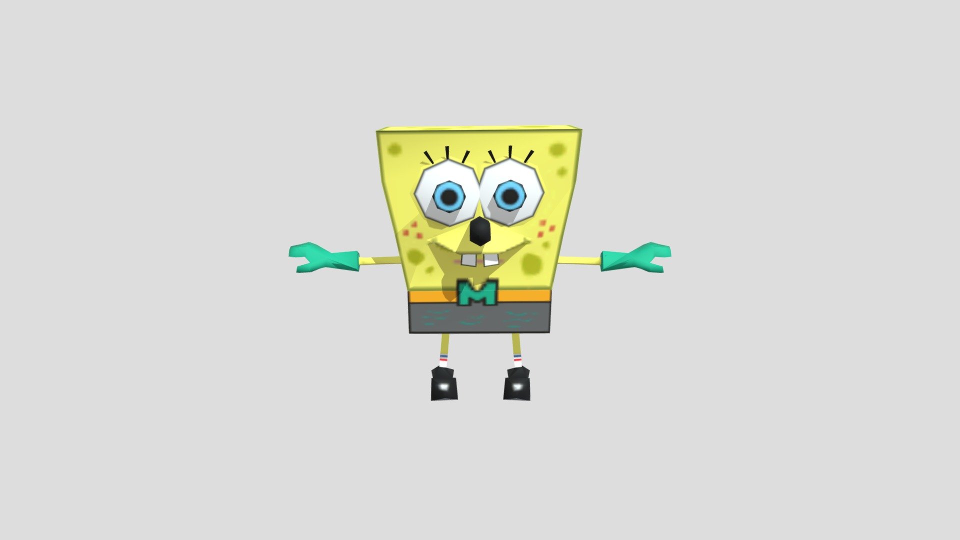 DS DSi - SpongeBob SquarePants The Yellow Avenge - Download Free 3D ...