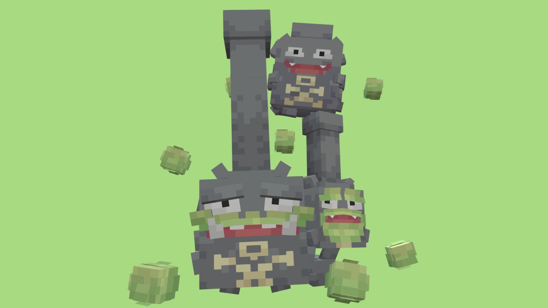 Galarian Weeznig (Cobblemon) - 3D model by heaveninvoid_ [a41ff8c ...