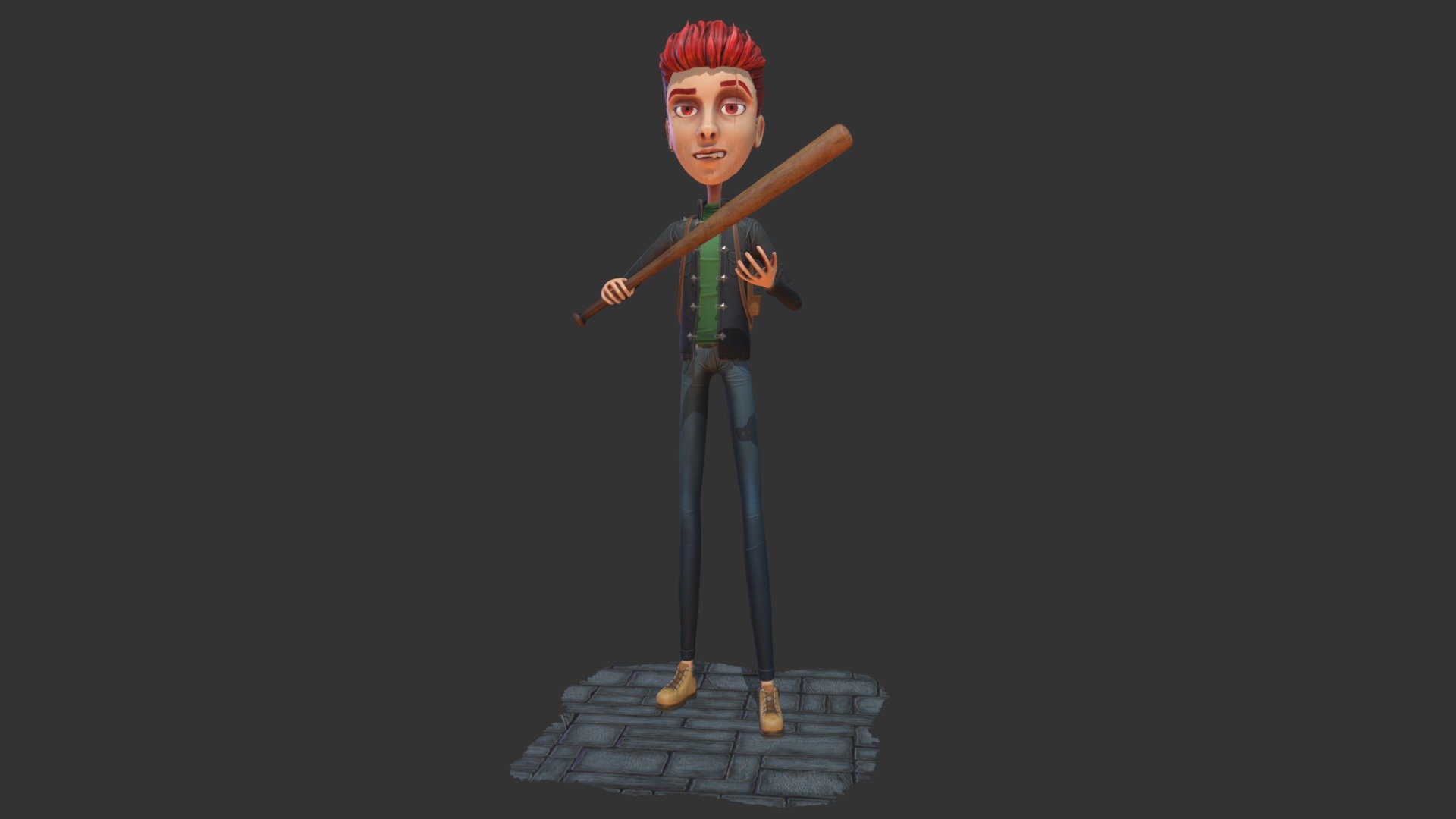 Stylised character Max - 3D model by Shihab Miah (@shiha96) [a42119d ...