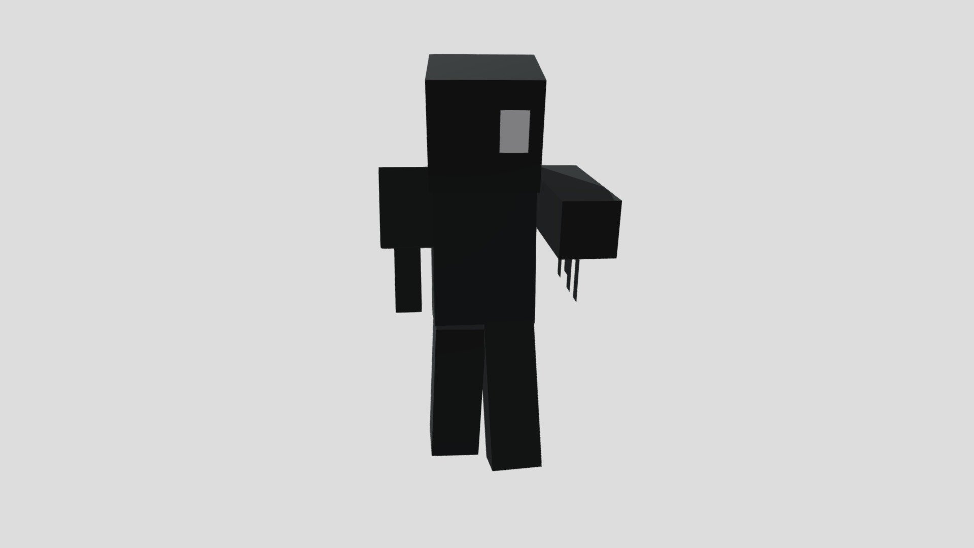 Everything black - 3D model by Creeper Demon Lord (@Minecraft_Creepers ...