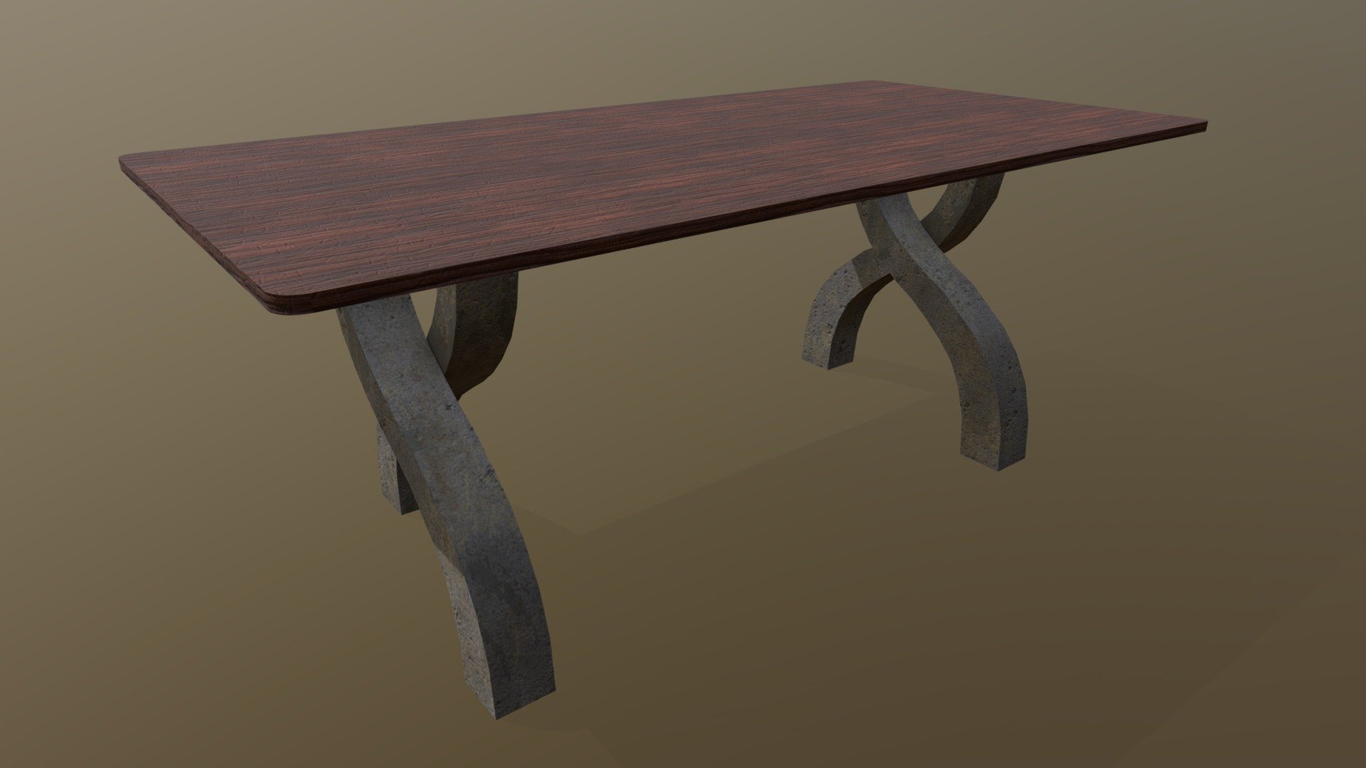 Street table (coffee table collections) - 3D model by Big Stake Games ...