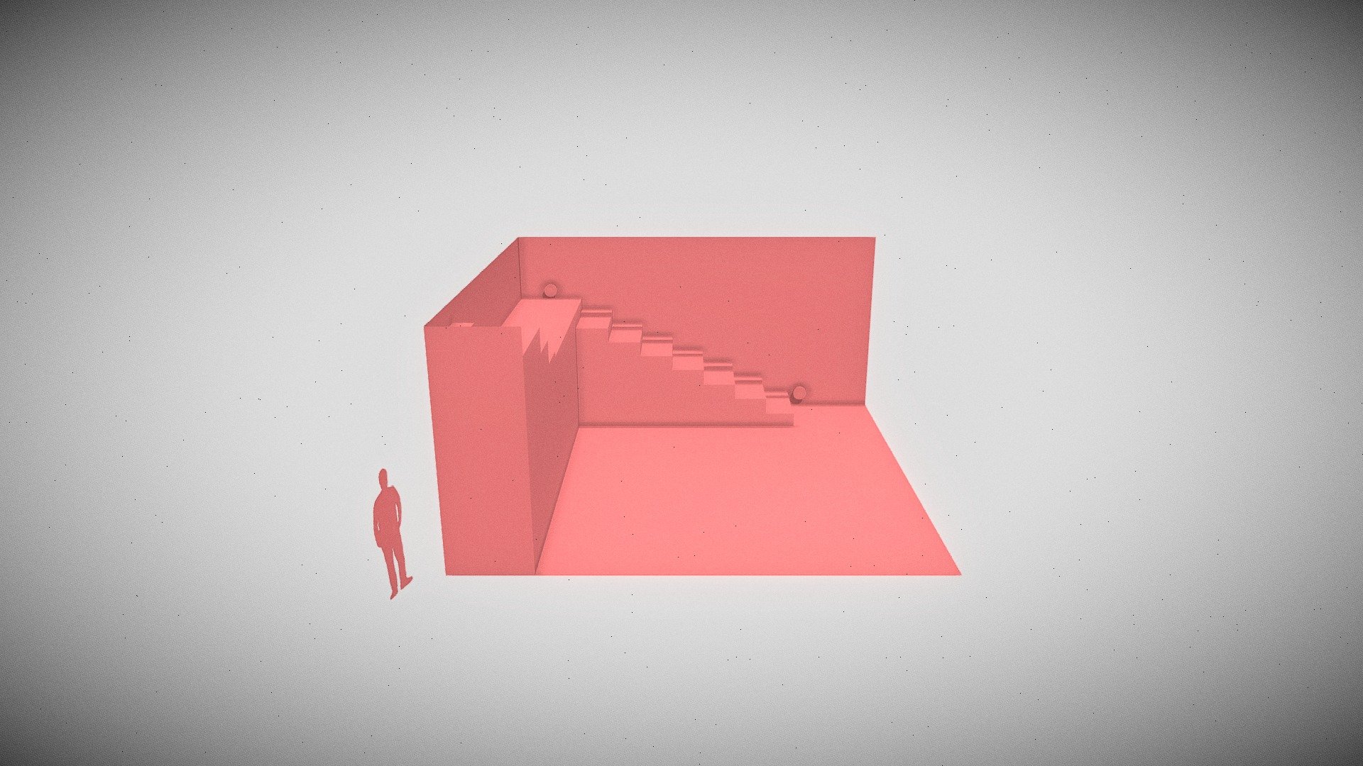 escaliers (1) - 3D model by carrero.jimena [a42474d] - Sketchfab