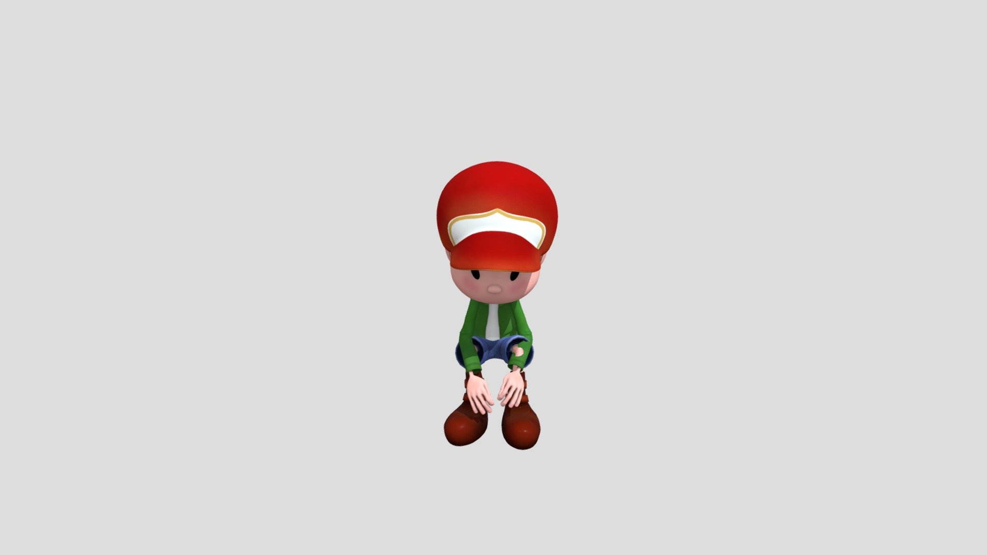 Sitting Idle - Download Free 3D model by p139801 [a425092] - Sketchfab