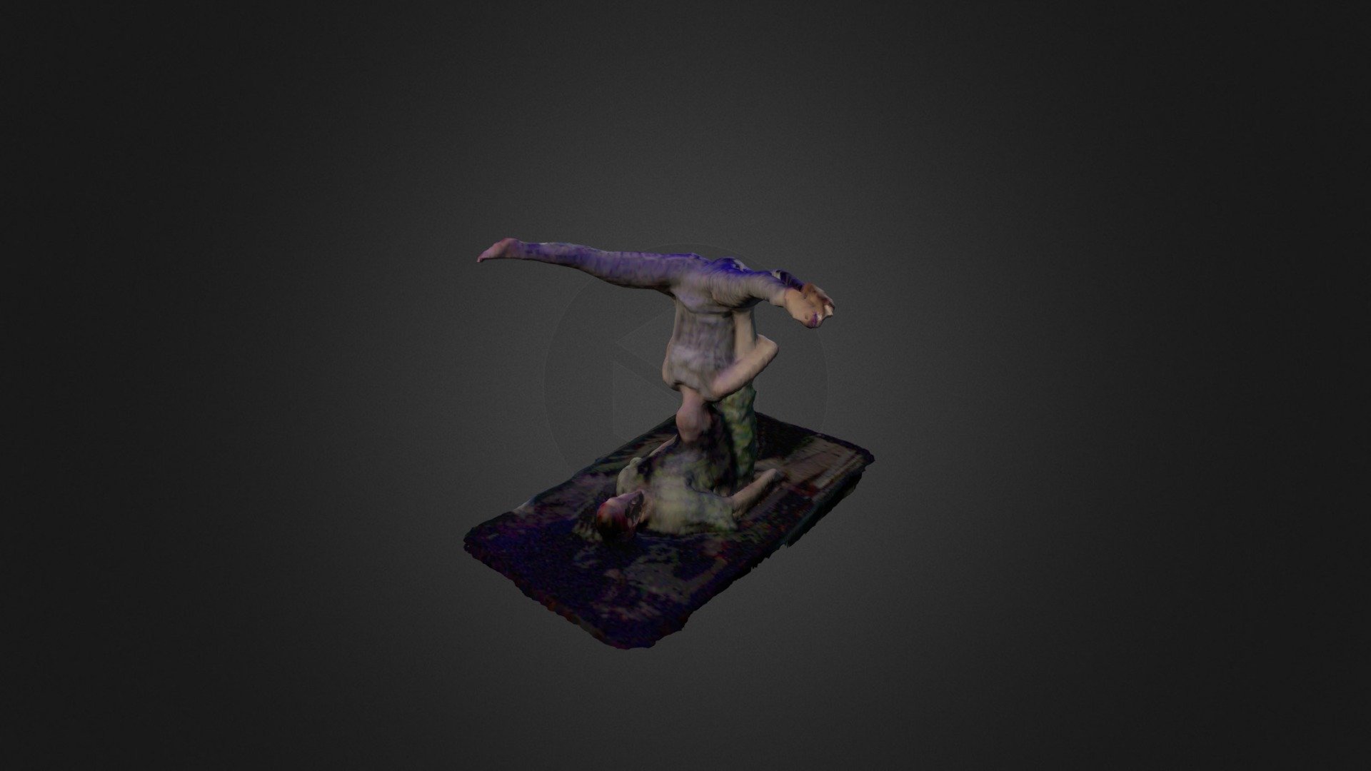Straddleback Pose - 3D model by allybabayaga [a425d6e] - Sketchfab