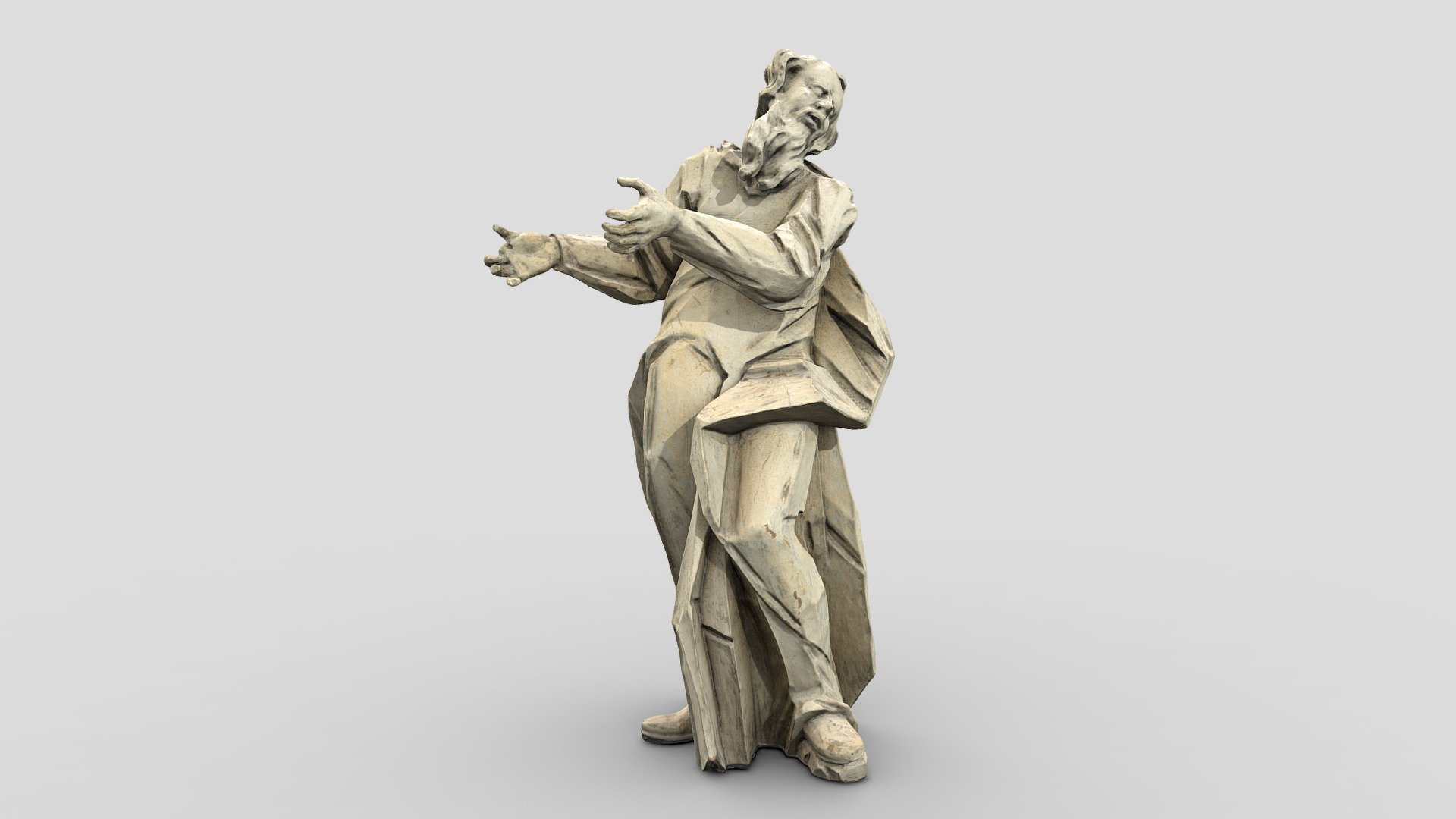 Figure of a Saint - 3D model by MyFutureHeritage [a4262e5] - Sketchfab
