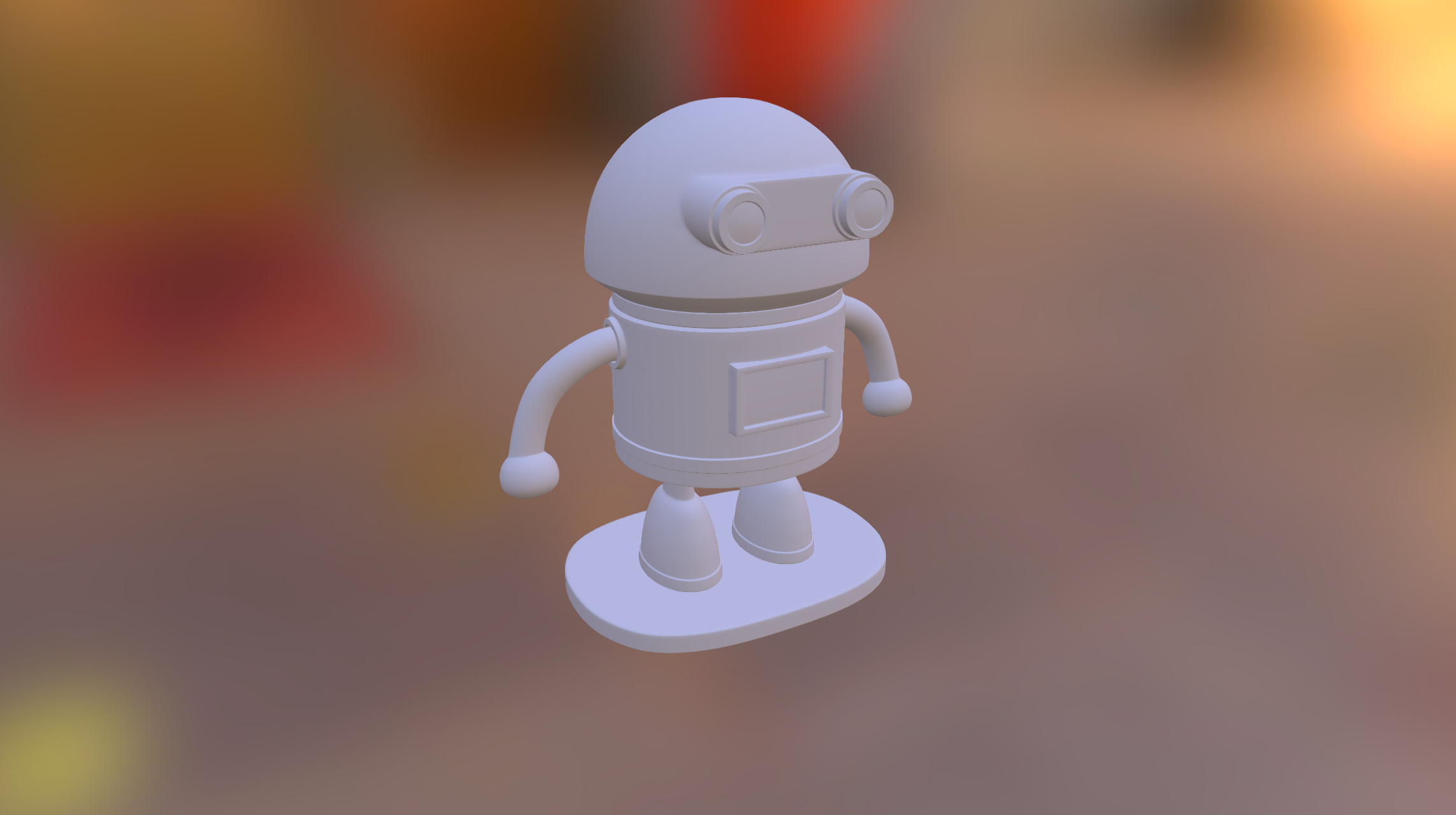 3D & More Mascot - 3D model by 3dandmore [a426ac7] - Sketchfab