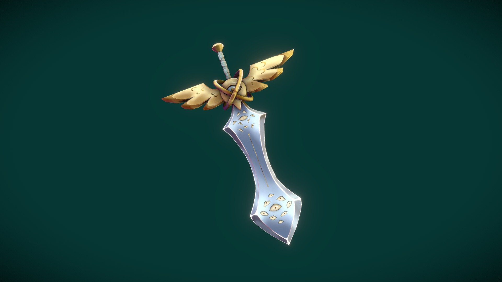 [Student Work] Biblic Angel Sword - 3D model by r.poidras [a42abb6 ...